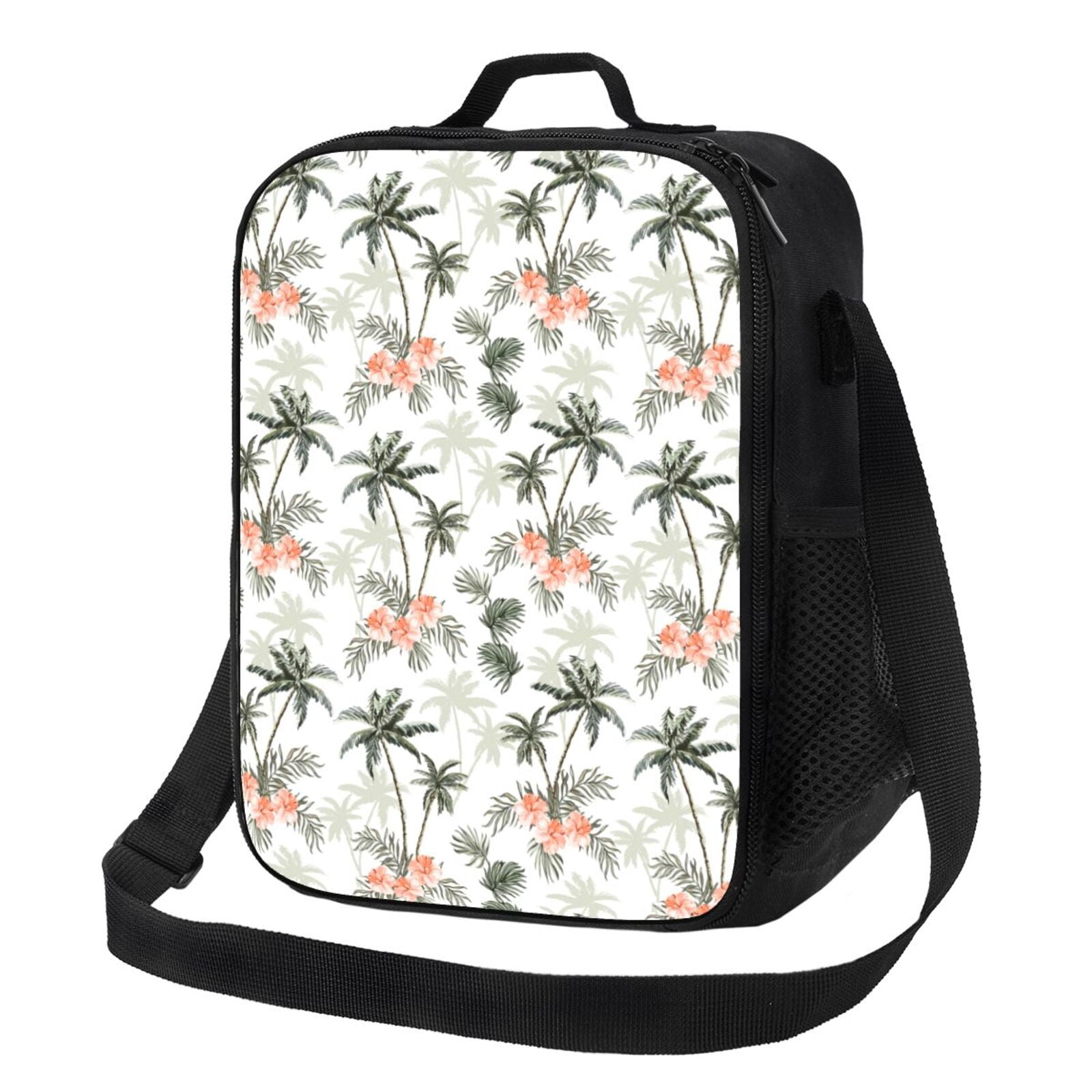 Disketp Vintage Palm Trees Insulated Lunch Bag Lunch Box - Lunch Bag ...