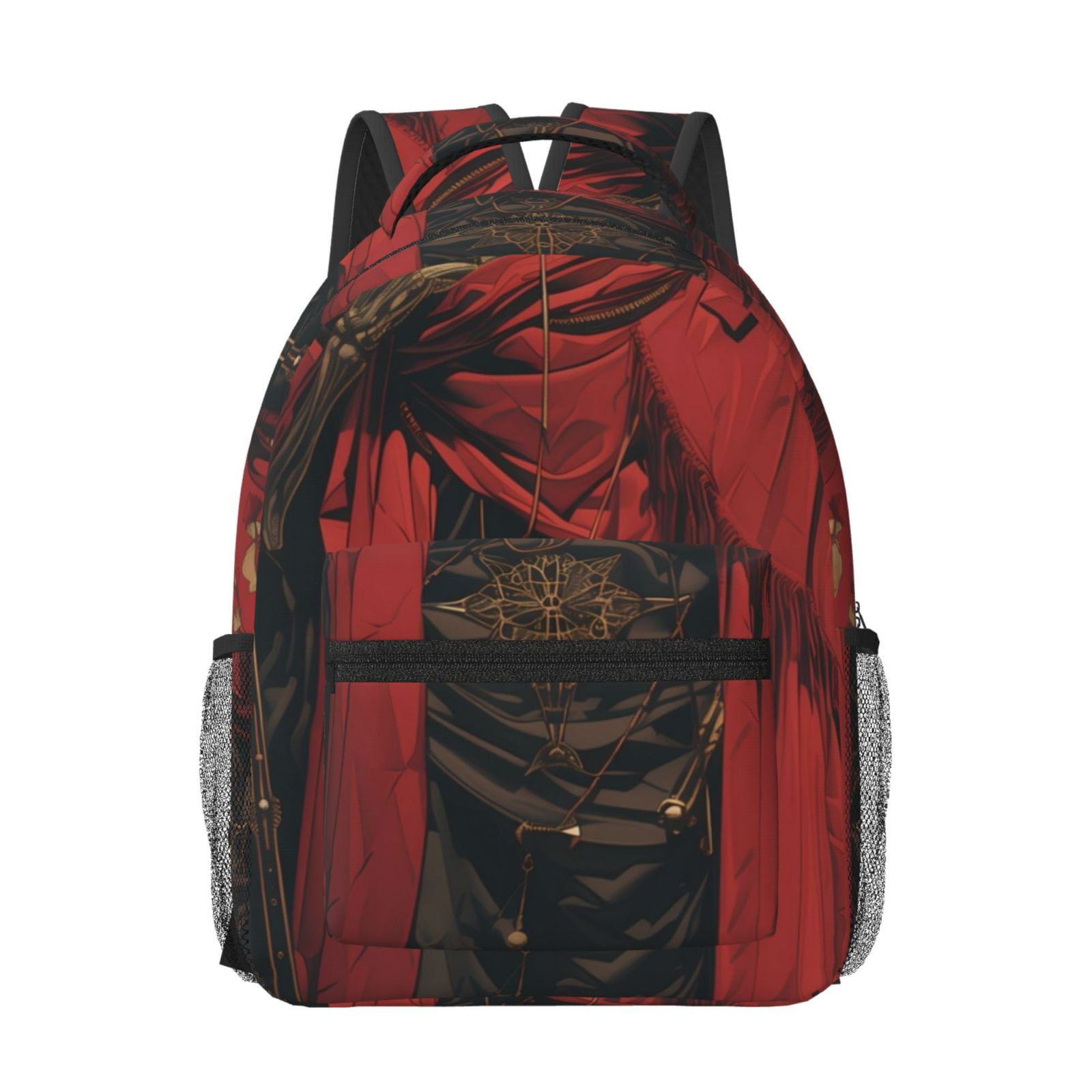 Disketp Vintage Rose Scepter Skull Backpack for Women and Men ...