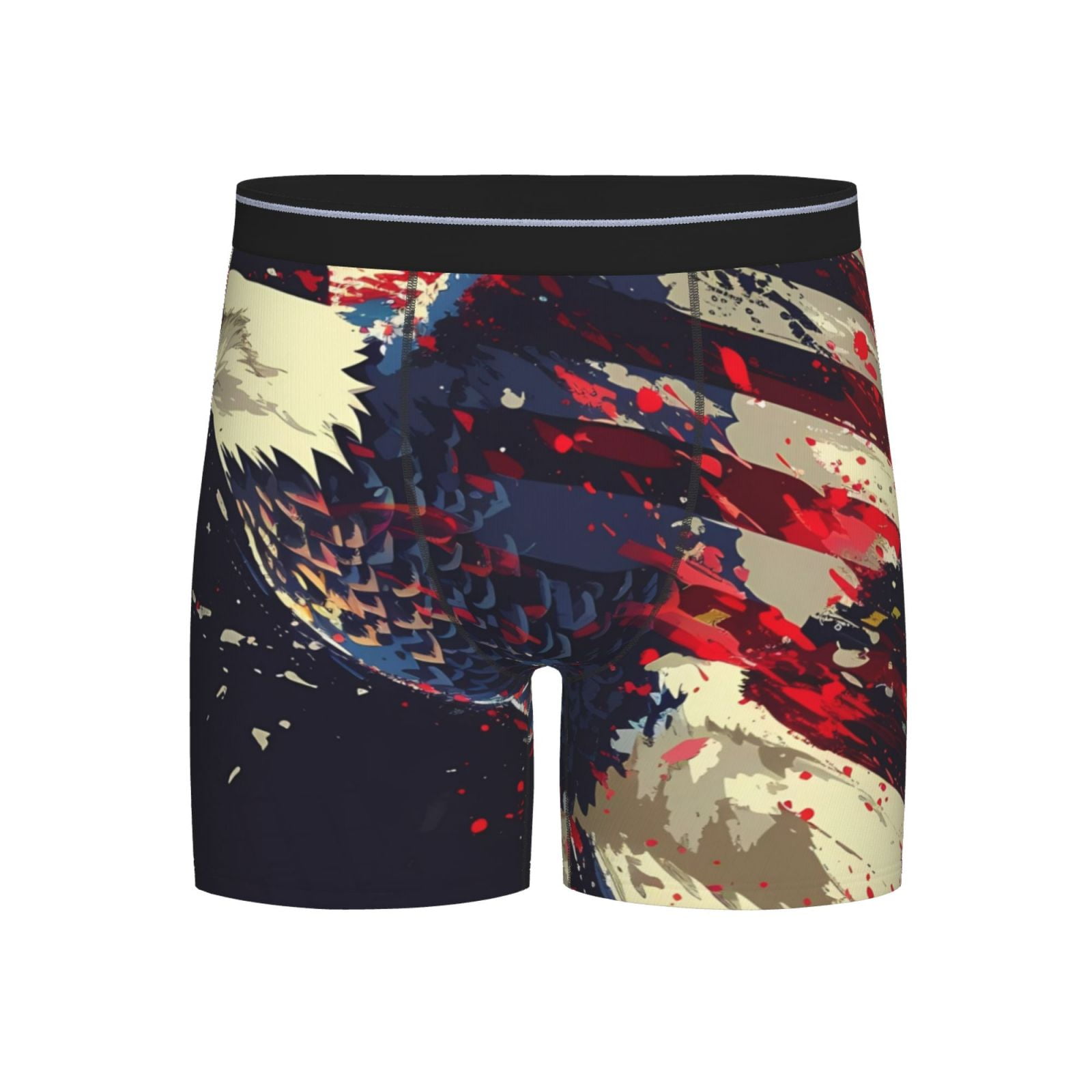 Disketp Watercolor Bald Eagle Men's Boxer Briefs Men’s Underwear Boxer ...