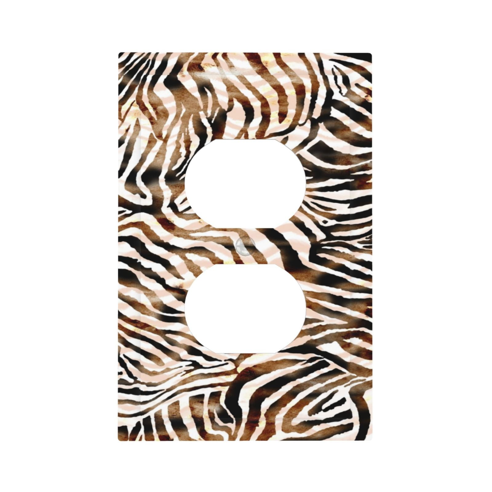 Disketp Watercolor Zebra Decorative Light Switch or Outlet Wall Plate ...