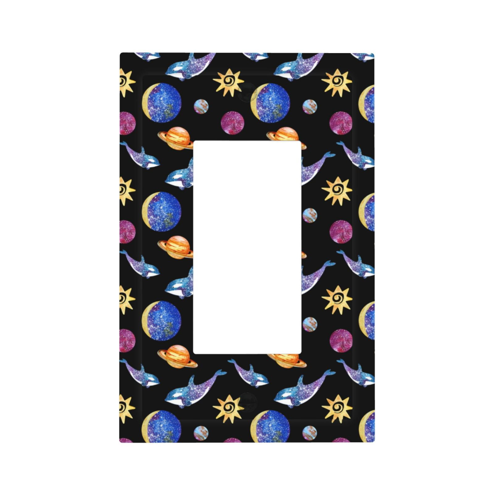 Disketp Whales In Space Decorator Light Switch or Receptacle Outlet ...