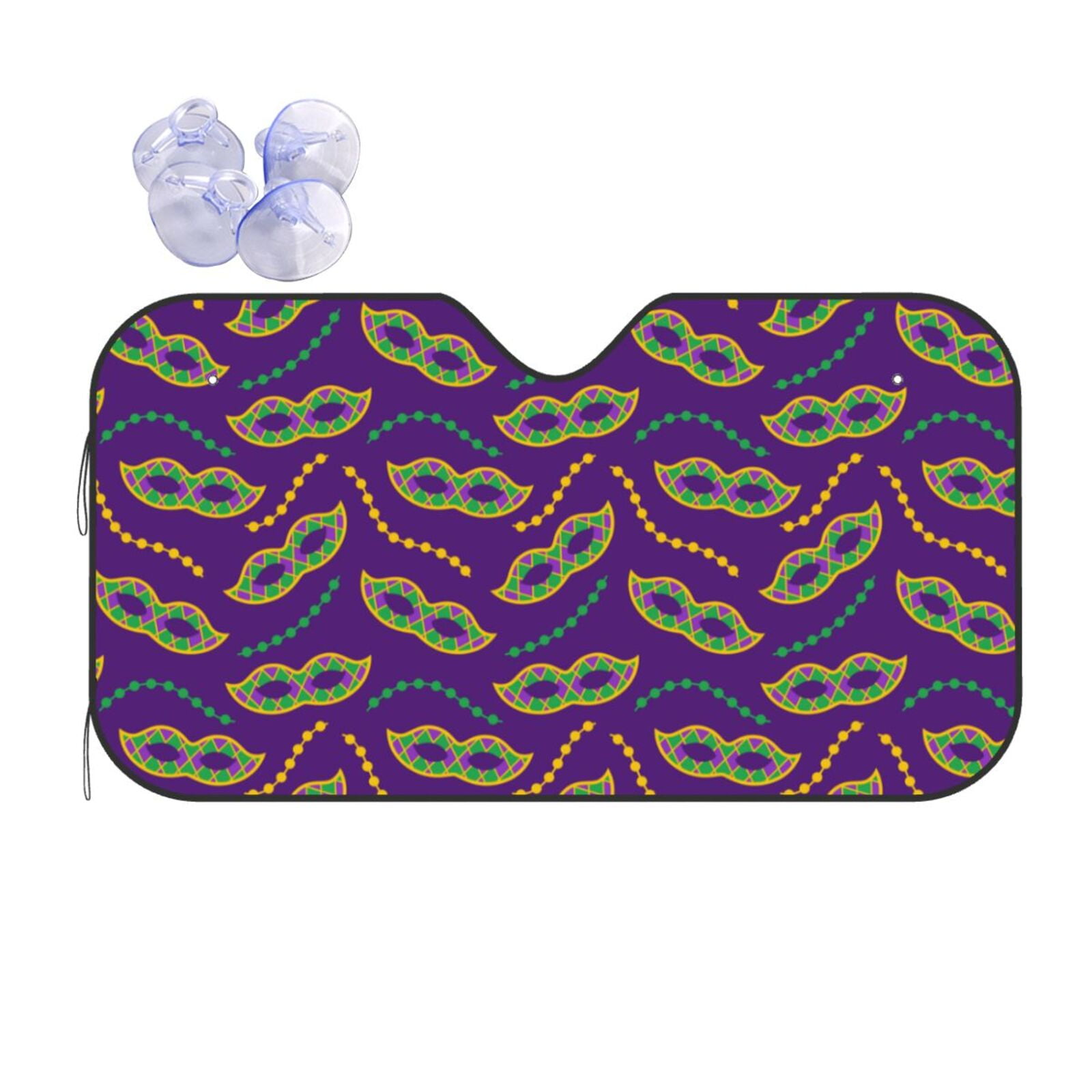 Disketp Windshield Sun Shade, Car Sun Shade For Front Window Carnival ...