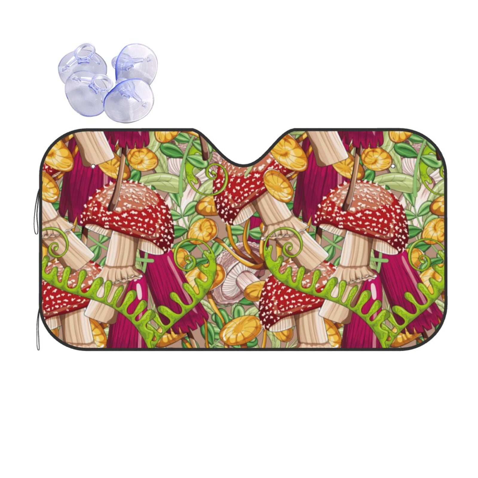 Disketp Windshield Sun Shade, Car Sun Shade For Front Window Colored ...