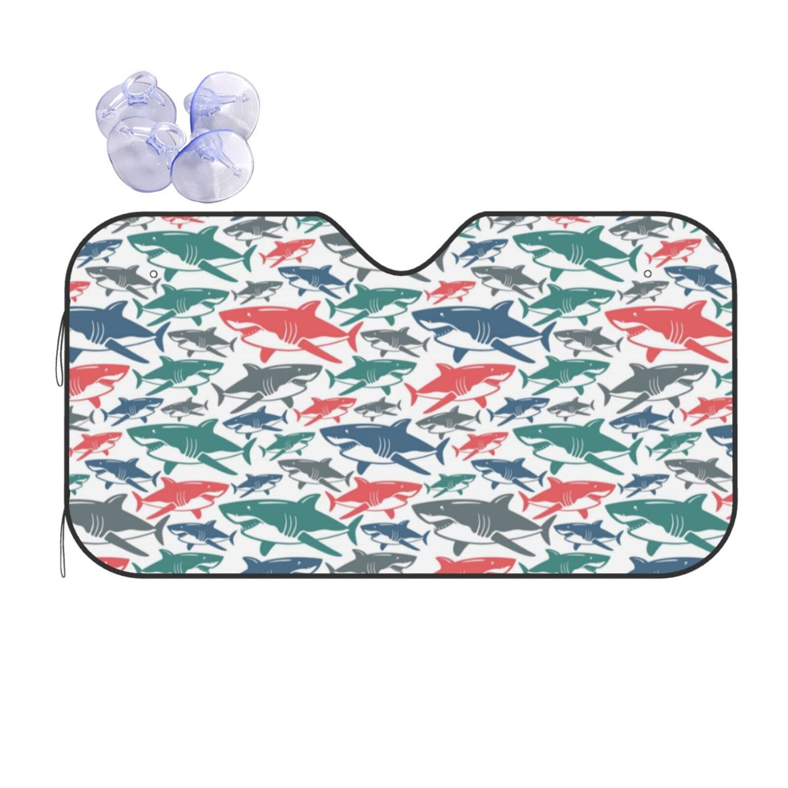 Disketp Windshield Sun Shade, Car Sun Shade For Front Window Colorful ...