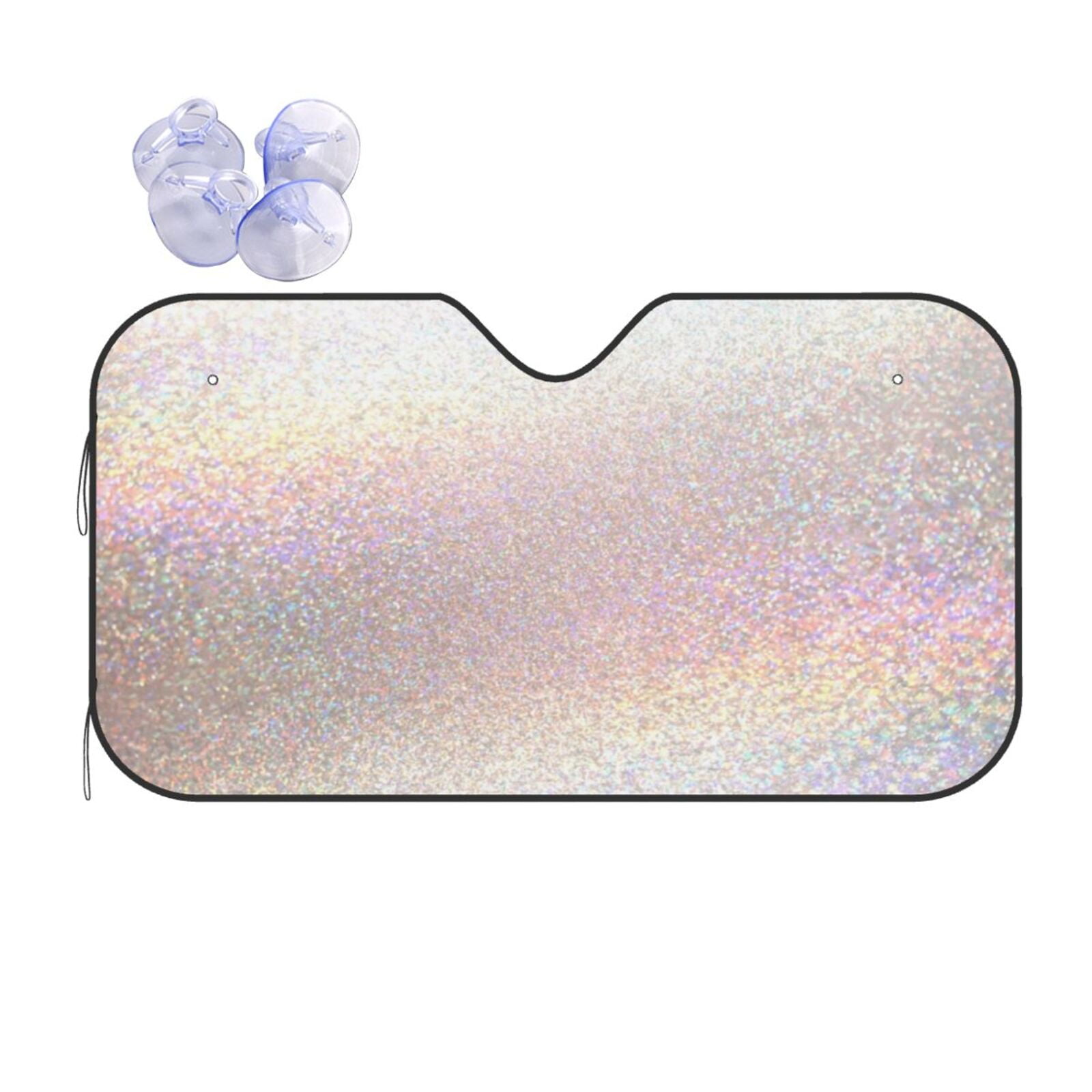 Disketp Windshield Sun Shade, Car Sun Shade For Front Window Glitter ...