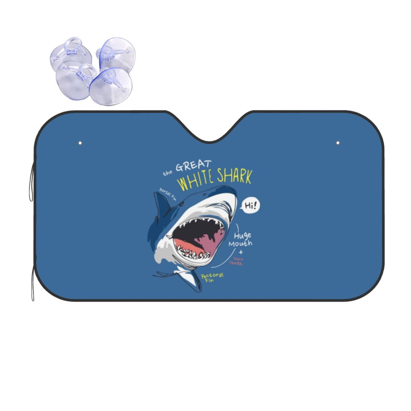 Disketp Windshield Sun Shade, Car Sun Shade For Front Window Great ...