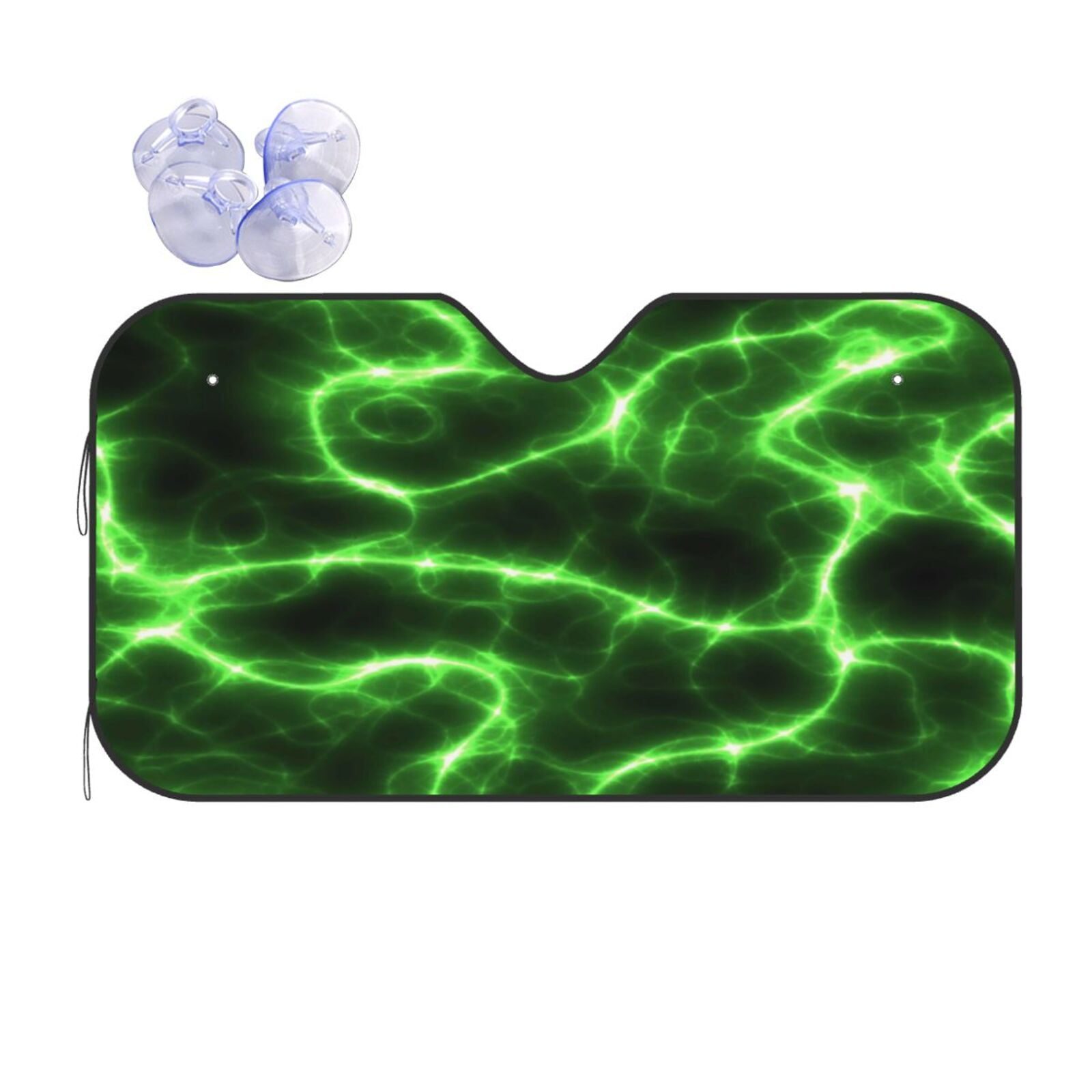 Disketp Windshield Sun Shade, Car Sun Shade For Front Window Green ...