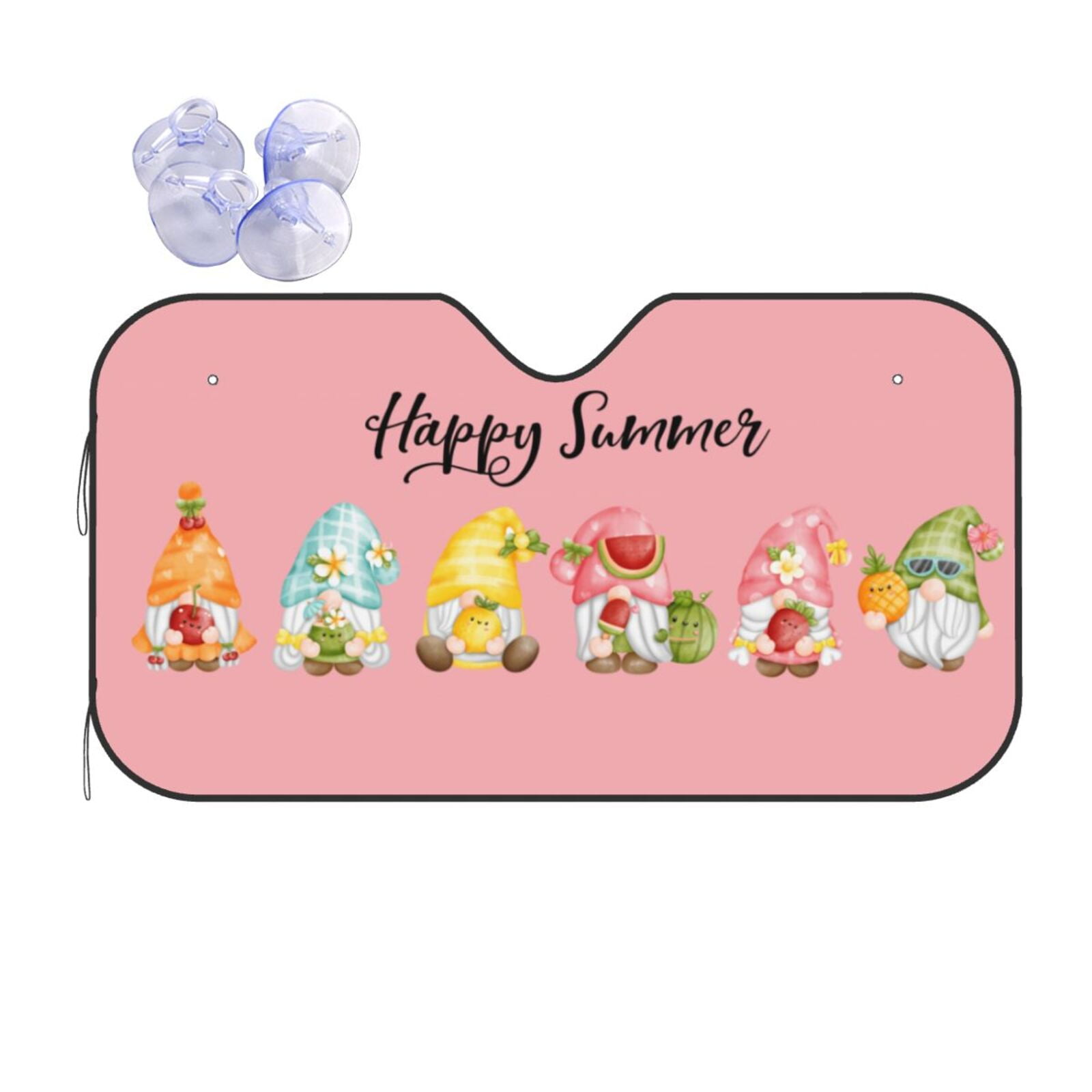 Disketp Windshield Sun Shade, Car Sun Shade For Front Window Hello ...