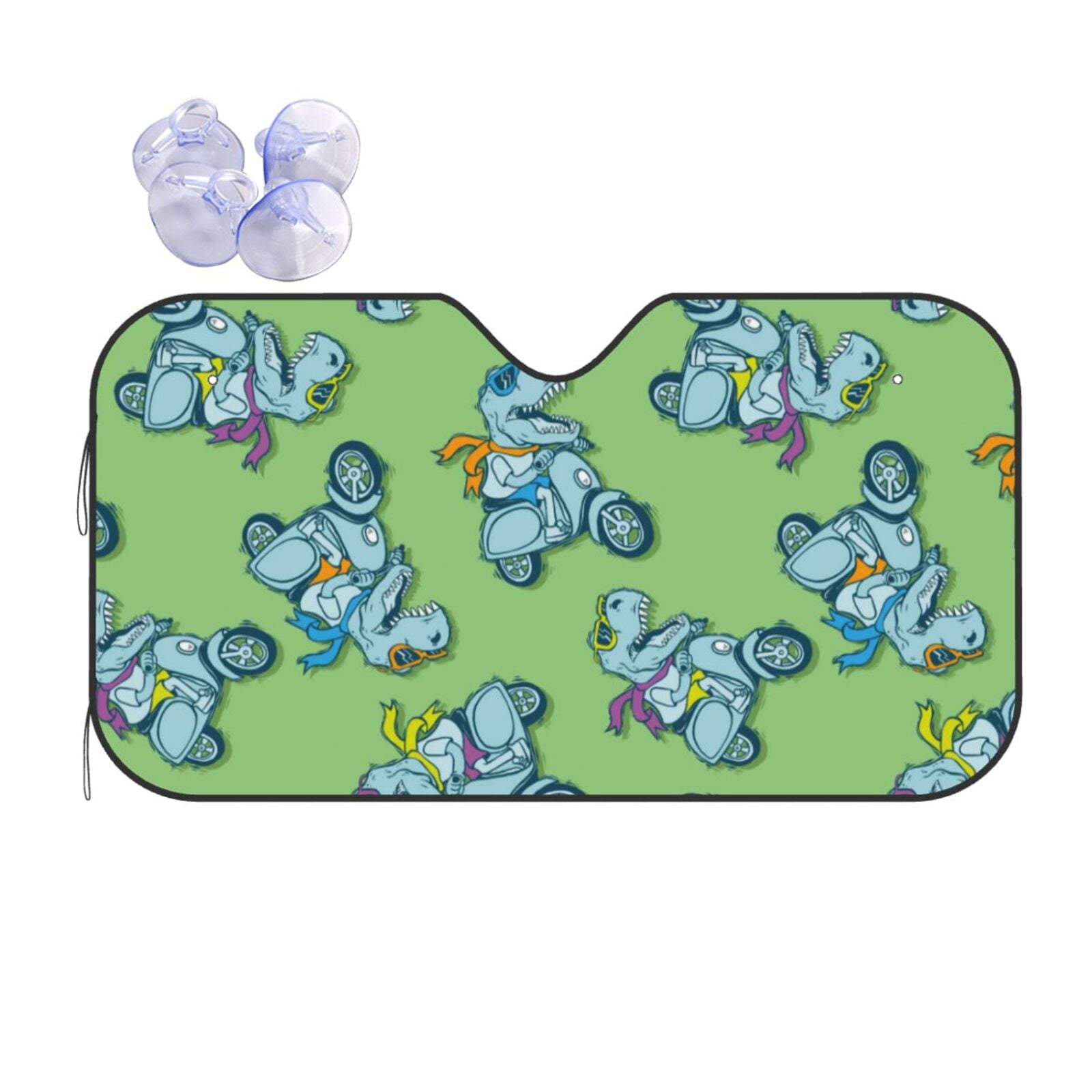 Disketp Windshield Sun Shade, Car Sun Shade For Front Window Motorcycle ...