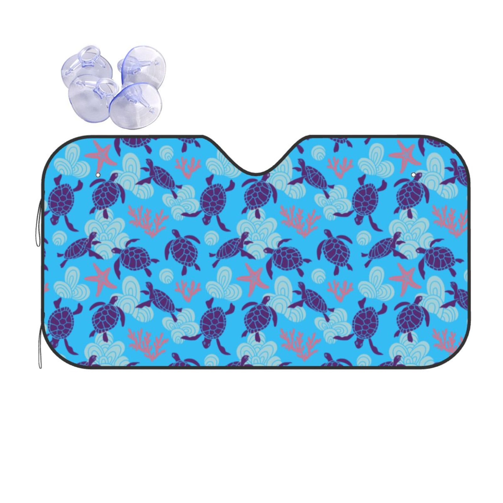 Disketp Windshield Sun Shade, Car Sun Shade For Front Window Ornamental ...