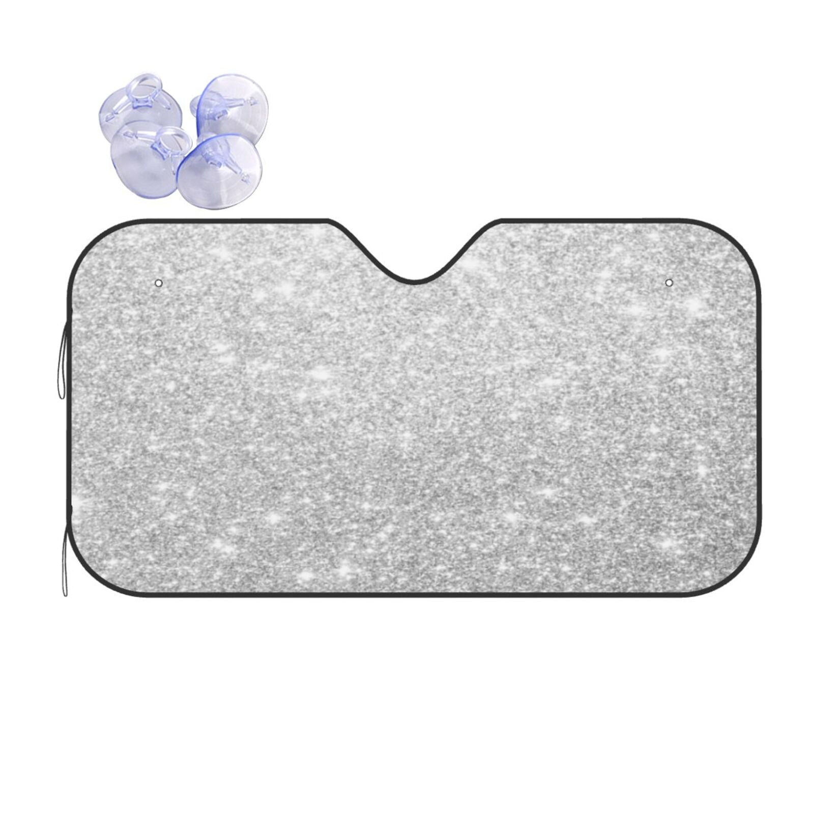 Disketp Windshield Sun Shade, Car Sun Shade For Front Window Silver ...