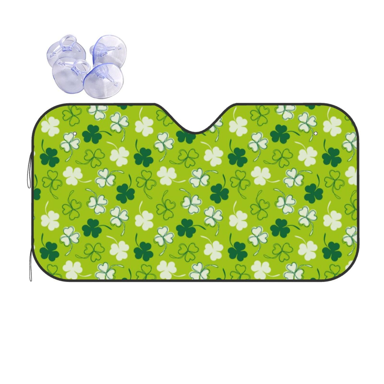 Disketp Windshield Sun Shade, Car Sun Shade For Front Window St Patrick ...