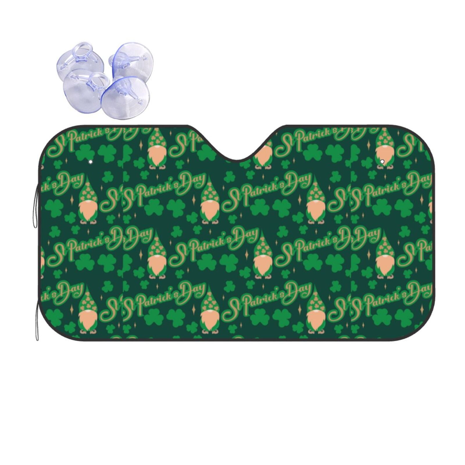 Disketp Windshield Sun Shade, Car Sun Shade For Front Window St Patrick ...