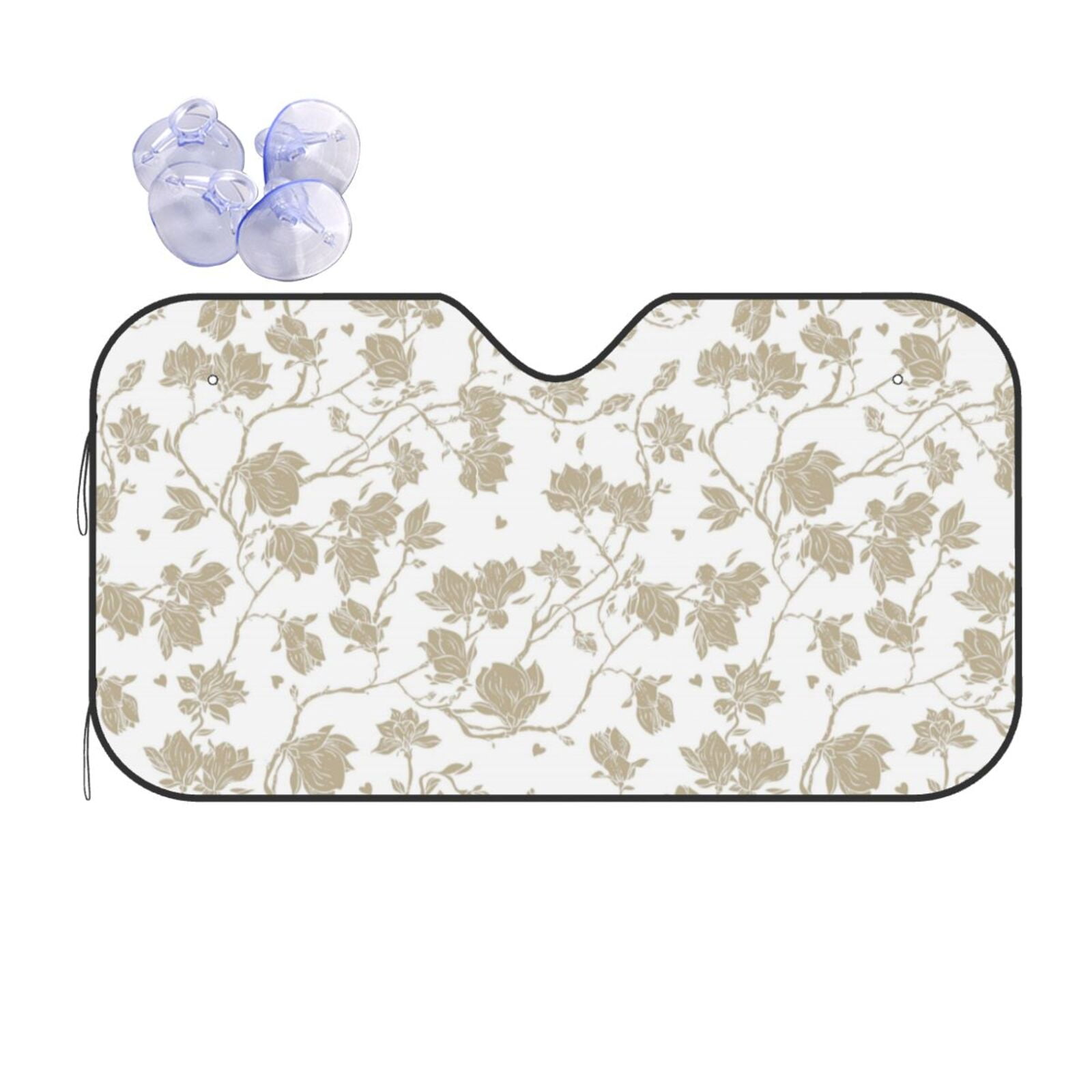 Disketp Windshield Sun Shade, Car Sun Shade For Front Window Vintage ...