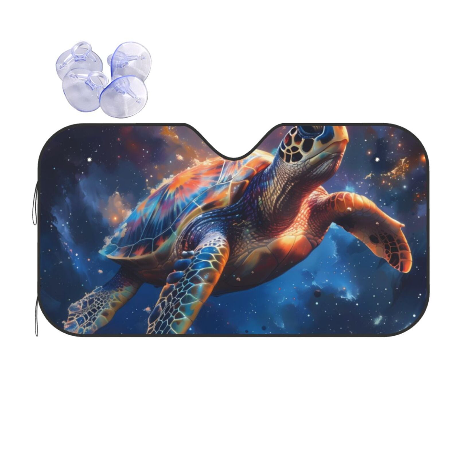 Disketp Windshield Sun Shade, Car Sun Shade for Front Window Night Sky ...