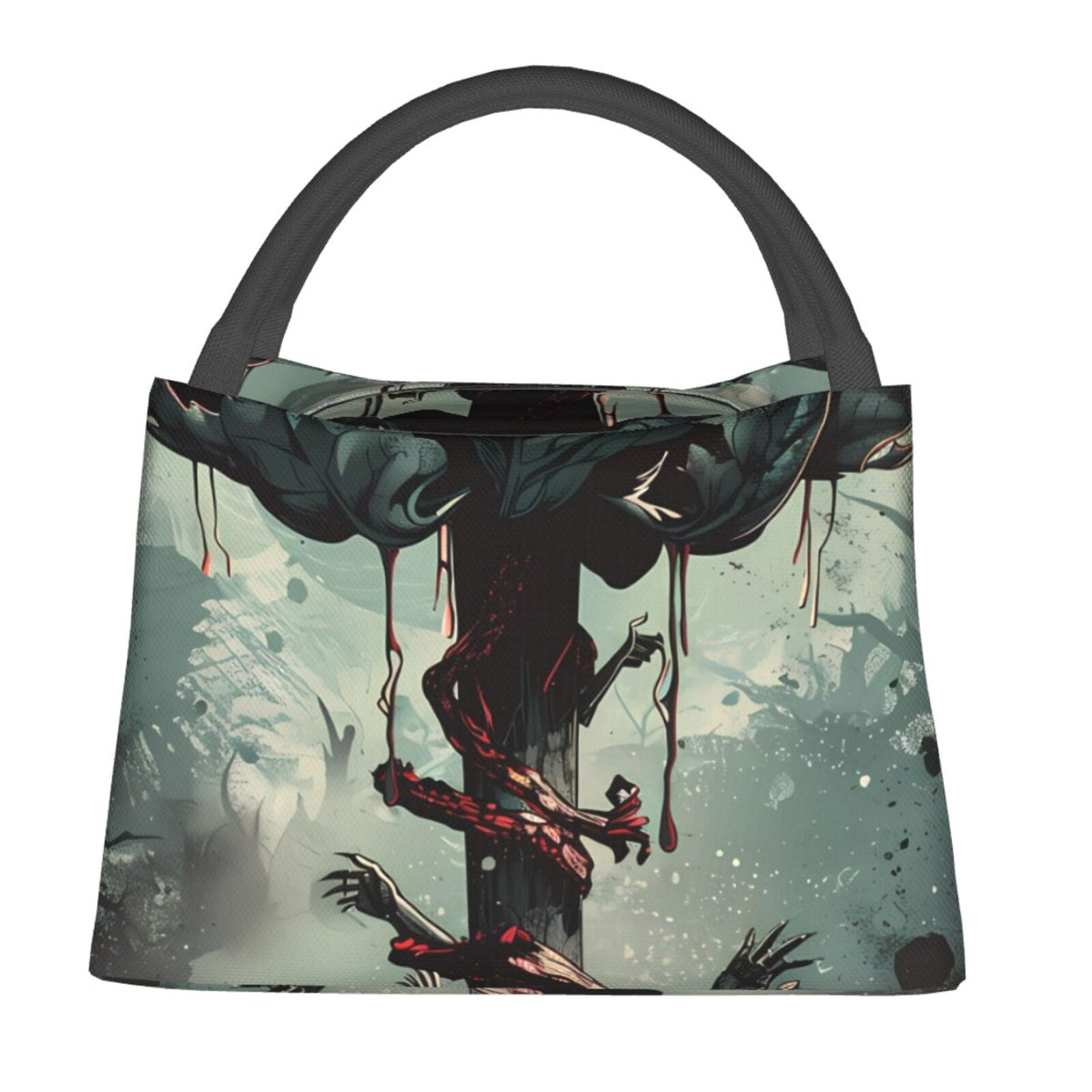 Disketp Zombie Flower Apocalypse Insulated Bags, Insulated Cooler Bag ...