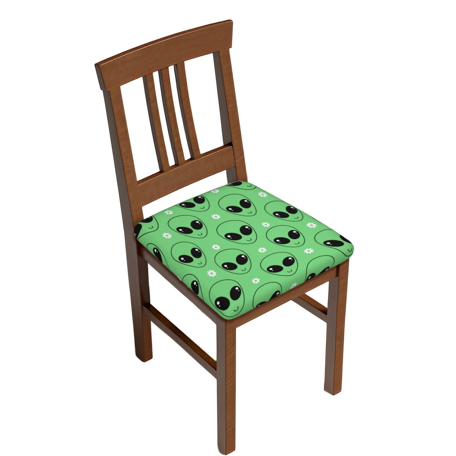 Disketp alien cartoons for Square Chair Cushion Covers for Hotel ...