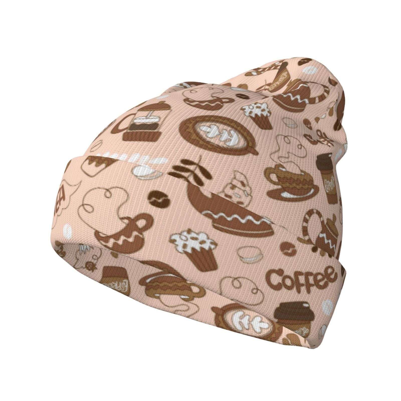 Disketp coffee tea pots Winter Beanie for Men Women Beanie Knit Hat ...