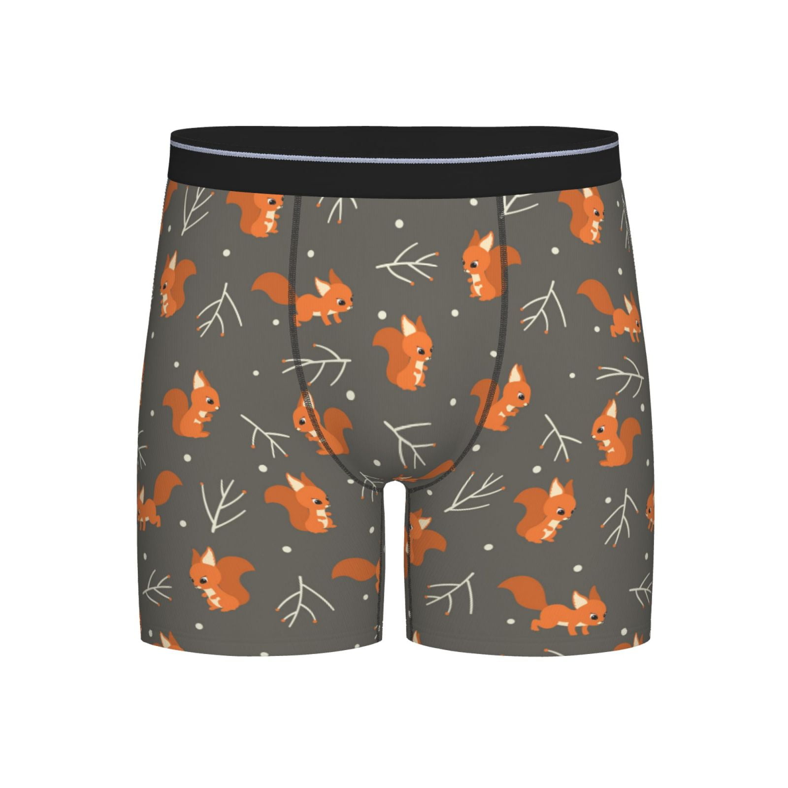 Disketp cute fall fox leaf Men's Boxer Briefs Men’s Underwear Boxer ...