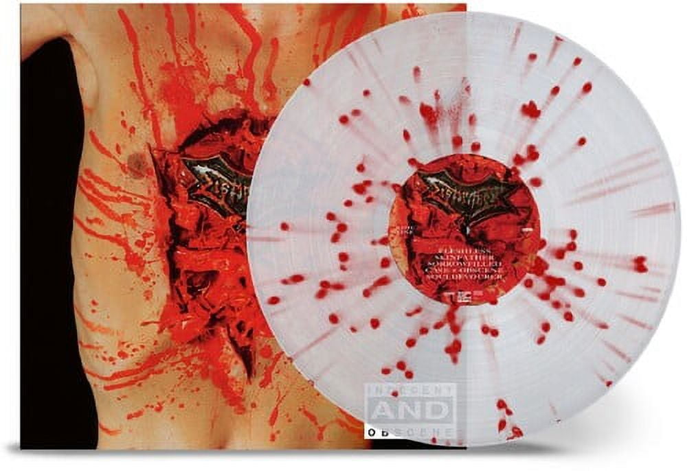 Dismember - Indecent & Obscene - Clear w/ Red Splatter - Music ...