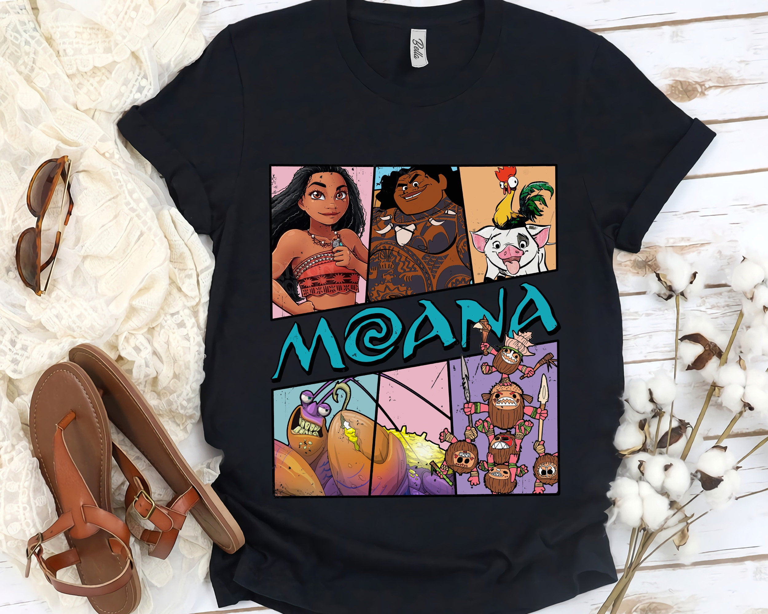Disn.E.Y Moana Characters Tamatoa Hei Hei Pua T-Shirt, Wdw Disn.E.Yland ...