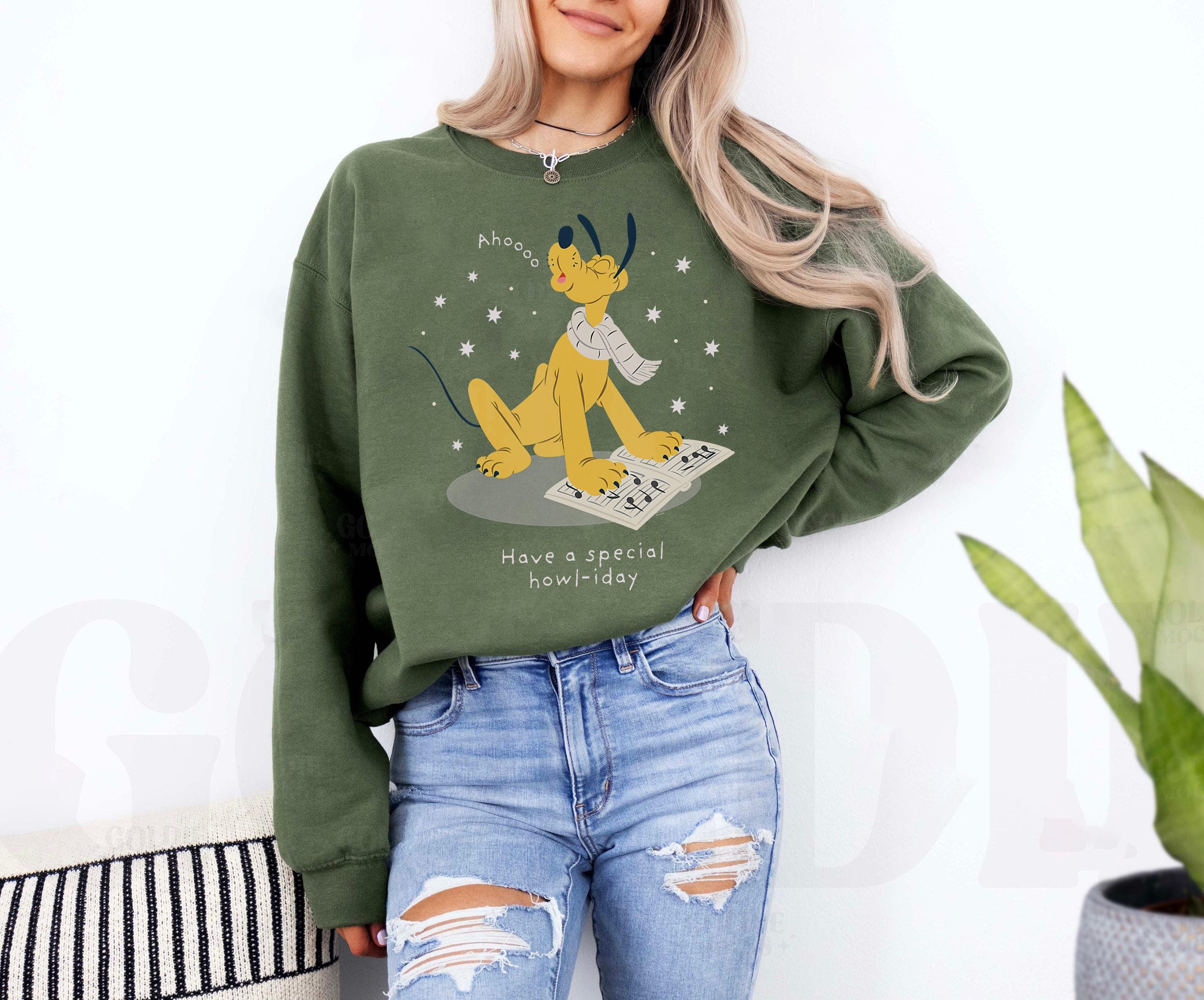 Disn.E.Y Pluto Holiday Christmas Have A Special Howl-Iday Shirt, Mickey ...