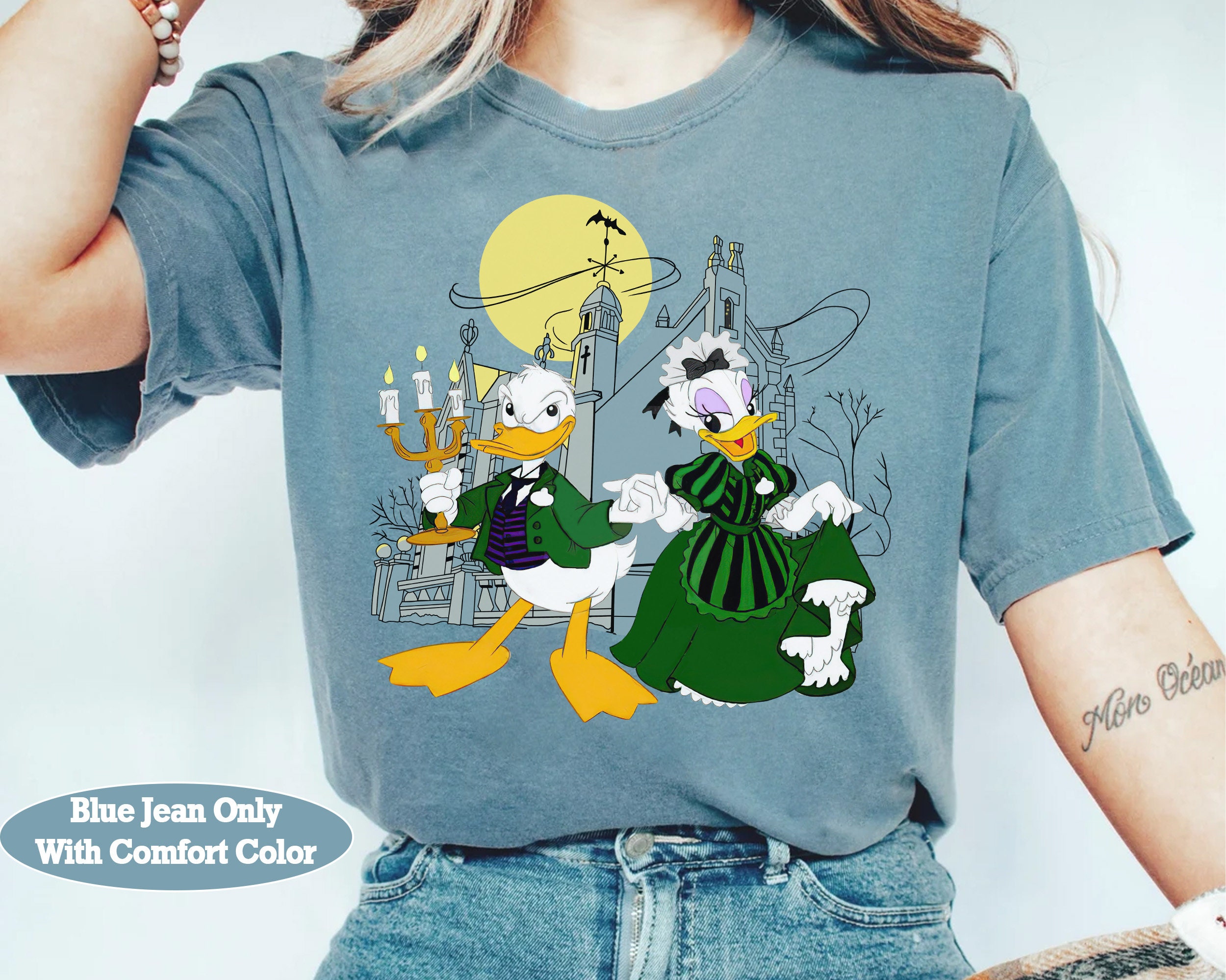 Disn.E.Y The Haunted Mansion Donald And Daisy Cosplay Mansion Butler G ...