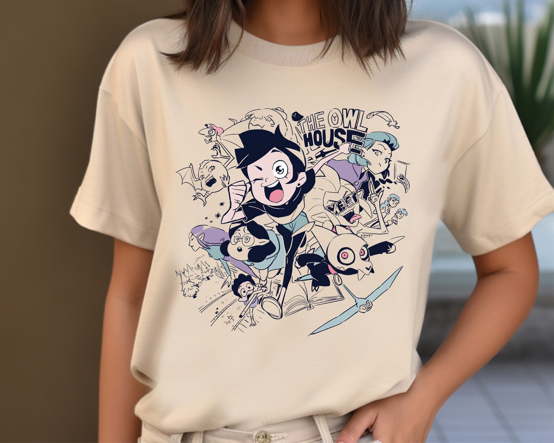 Disn.E.Y The Owl House Characters Shirts, The Owl House Shirt, Boiling ...