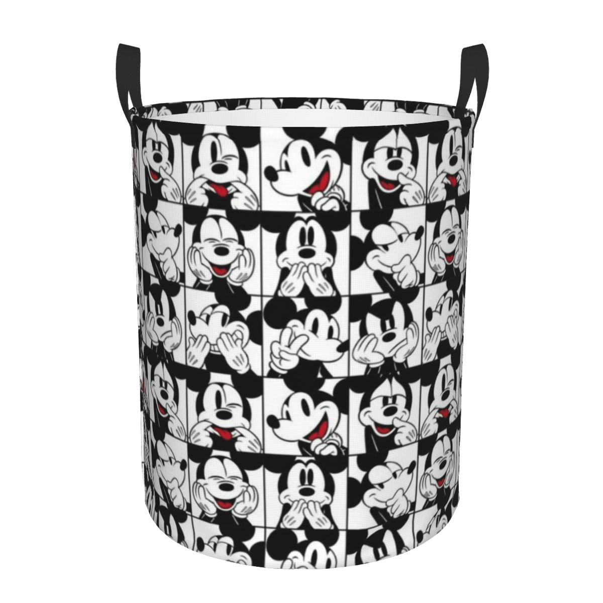 Disn-ey Laundry Basket Foldable Cartoon Clothes Toy Hamper Storage Bin ...