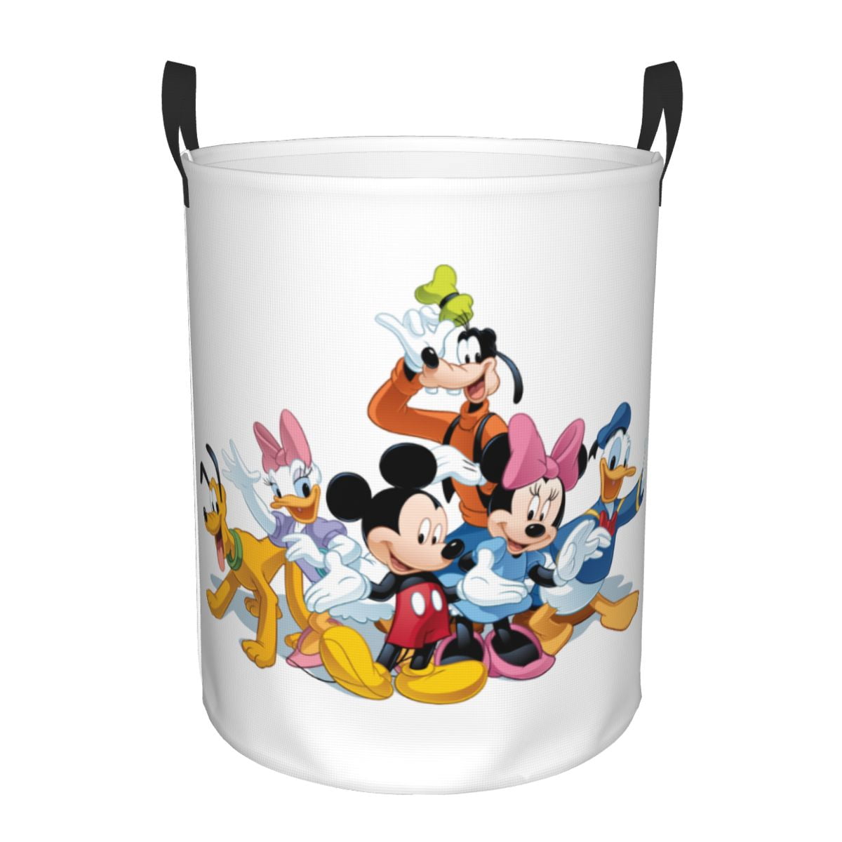 Disn-ey Laundry Basket Foldable Cartoon Clothes Toy Hamper Storage Bin ...