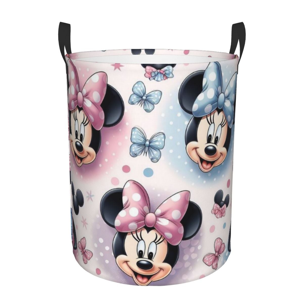 Disn-ey Laundry Basket Foldable Cartoon Clothes Toy Hamper Storage Bin ...