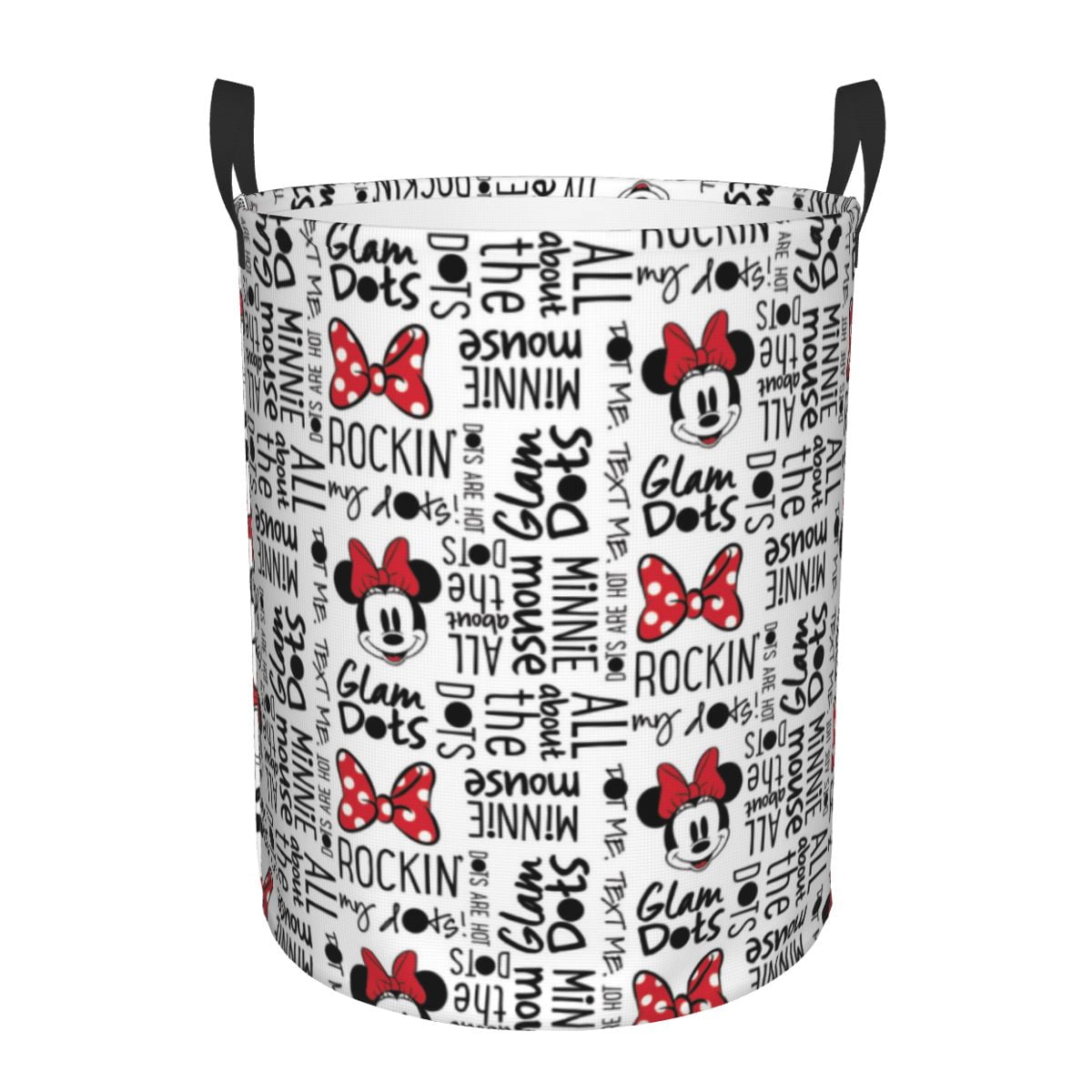 Disn-ey Laundry Basket Foldable Cartoon Clothes Toy Hamper Storage Bin ...