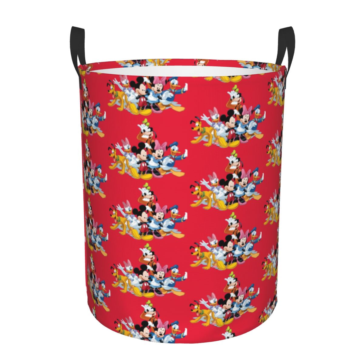 Disn-ey Laundry Basket Foldable Cartoon Clothes Toy Hamper Storage Bin ...