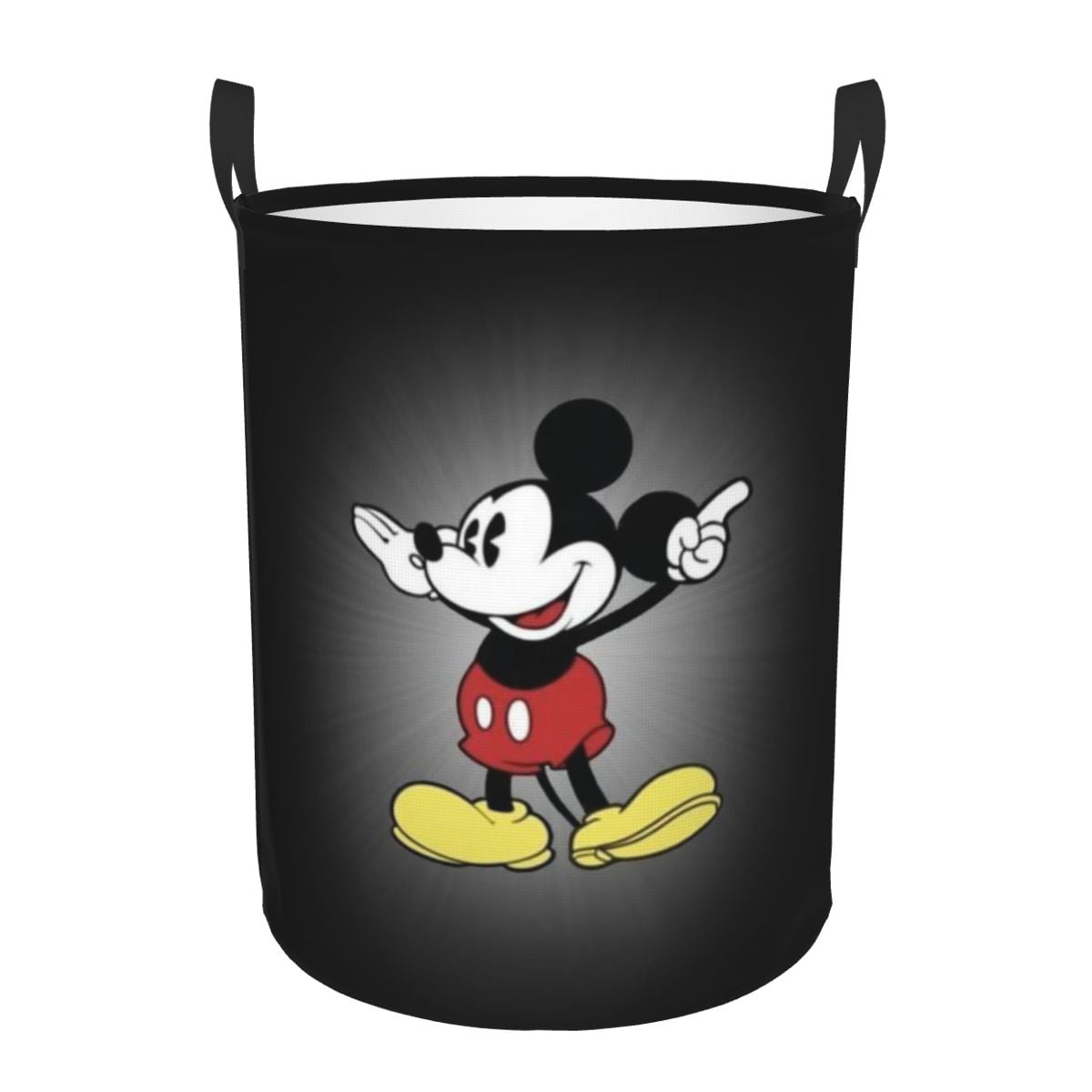 Disn-ey Laundry Basket Foldable Cartoon Clothes Toy Hamper Storage Bin ...