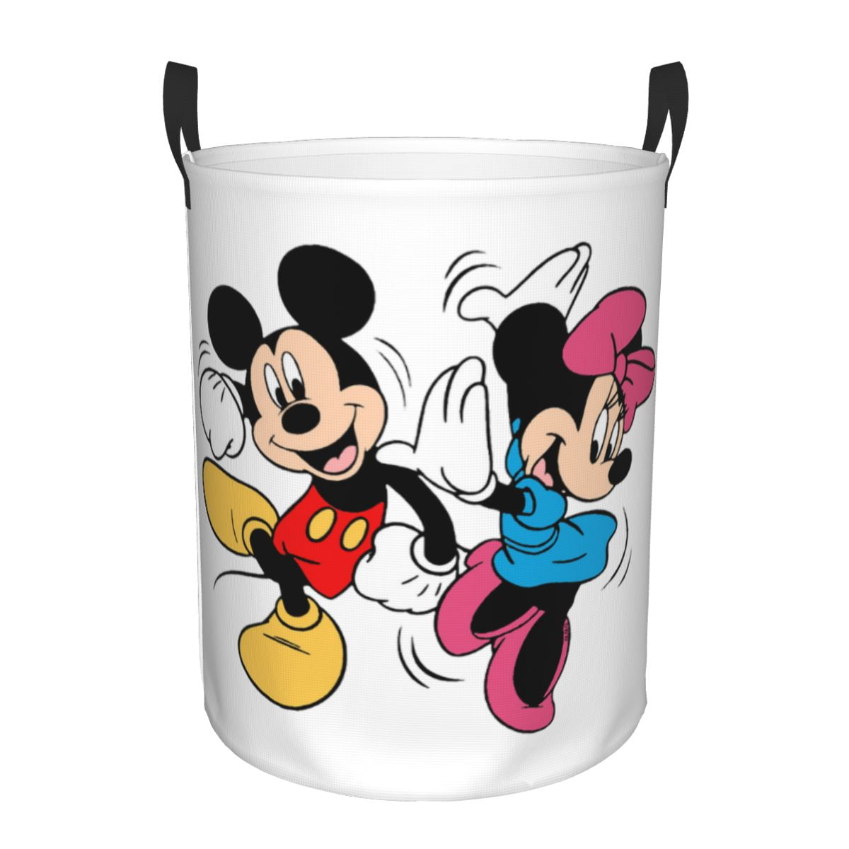Disn-ey Laundry Basket Foldable Cartoon Clothes Toy Hamper Storage Bin ...