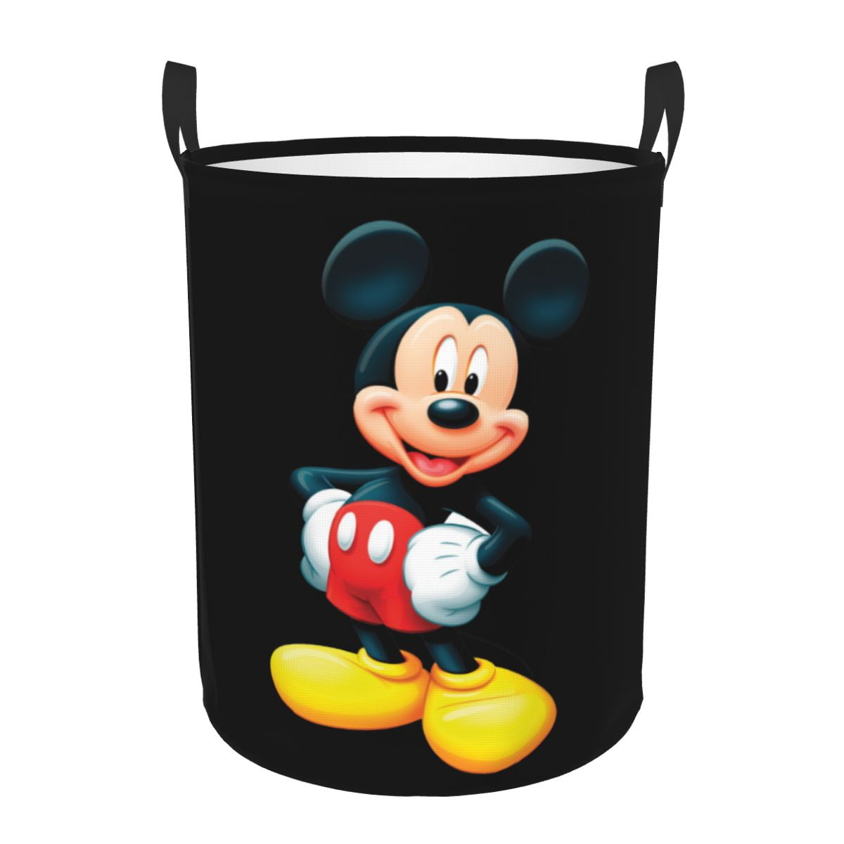 Disn-ey Laundry Basket Foldable Cartoon Clothes Toy Hamper Storage Bin ...