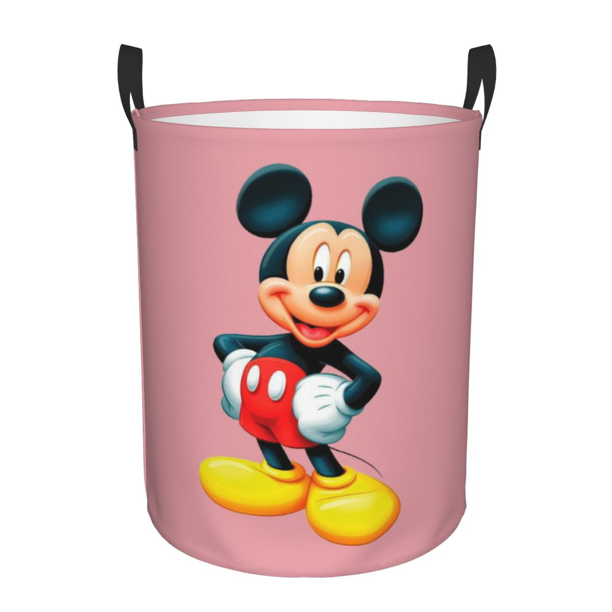 Disn-ey Laundry Basket Foldable Cartoon Clothes Toy Hamper Storage Bin ...