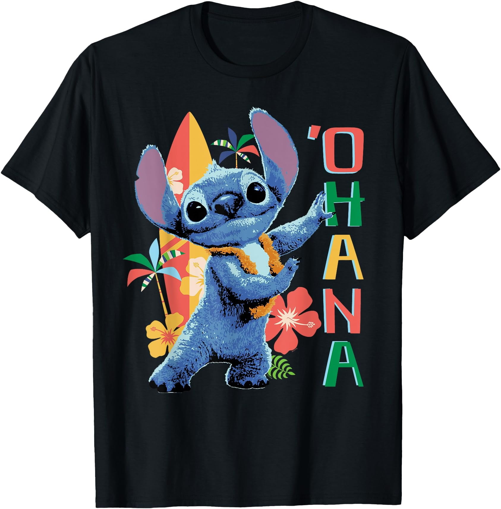 DisnNey LilOo & StitTch Live-Action Movie 'O'hana Hula Beach T-Shirt ...