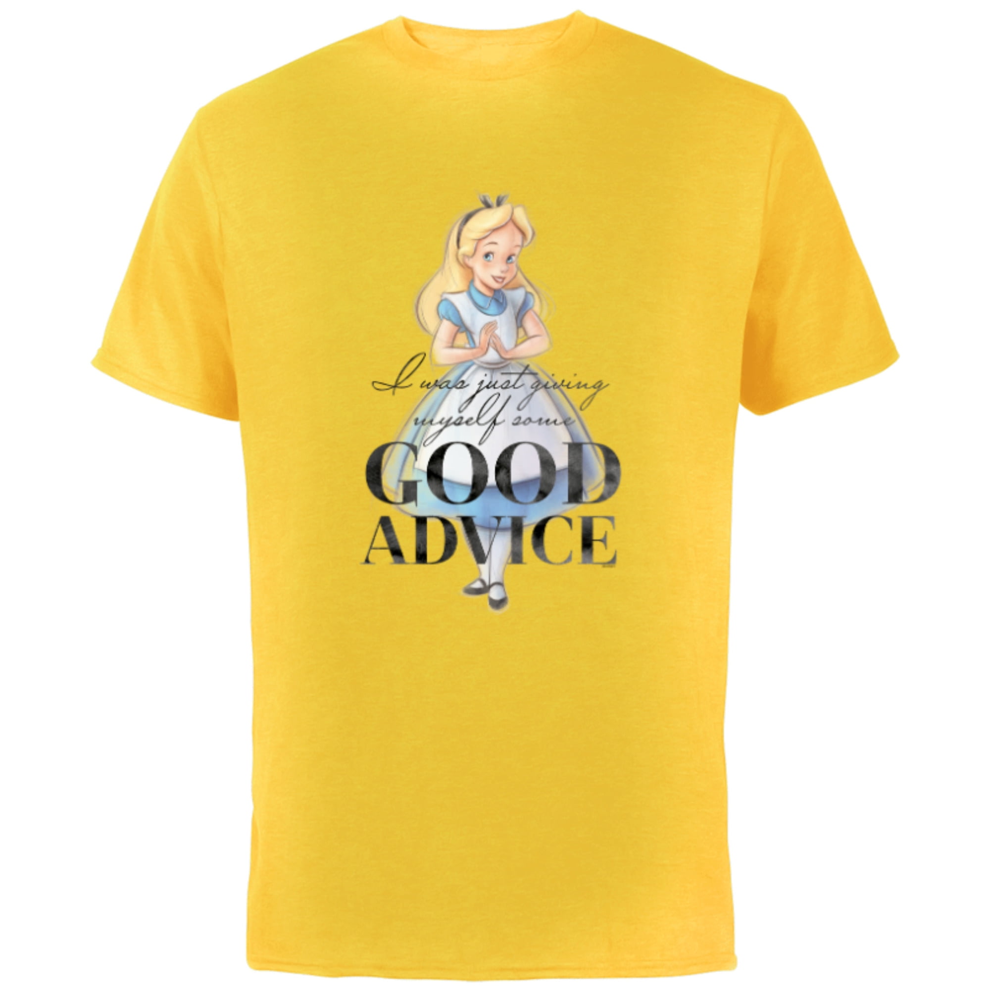Disney 100 Anniversary Alice in Wonderland D100 Quote - Short Sleeve ...