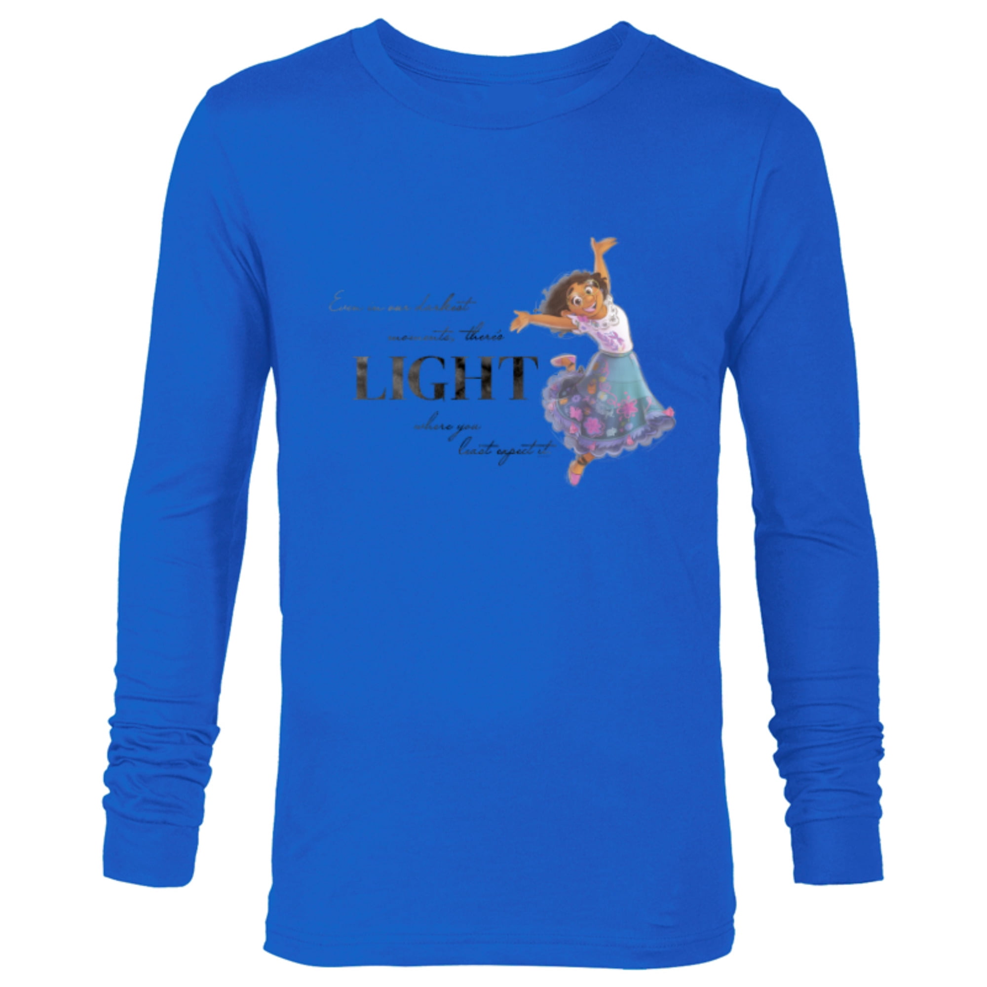 Disney 100 Anniversary Encanto Mirabel D100 Quote Light - Long Sleeve T-Shirt for Men ...