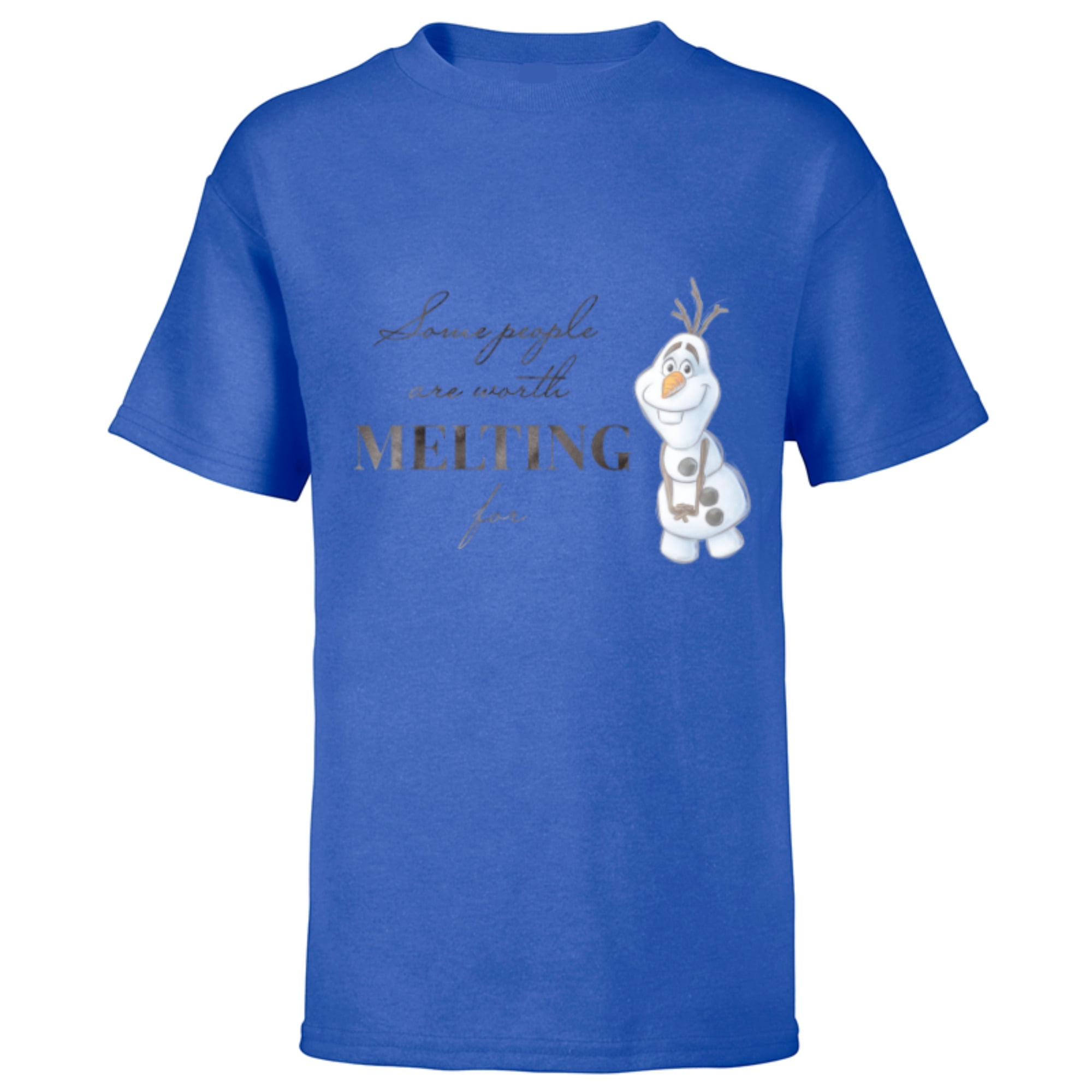 Disney 100 Anniversary Frozen Olaf D100 Quote Sweet - Short Sleeve T ...