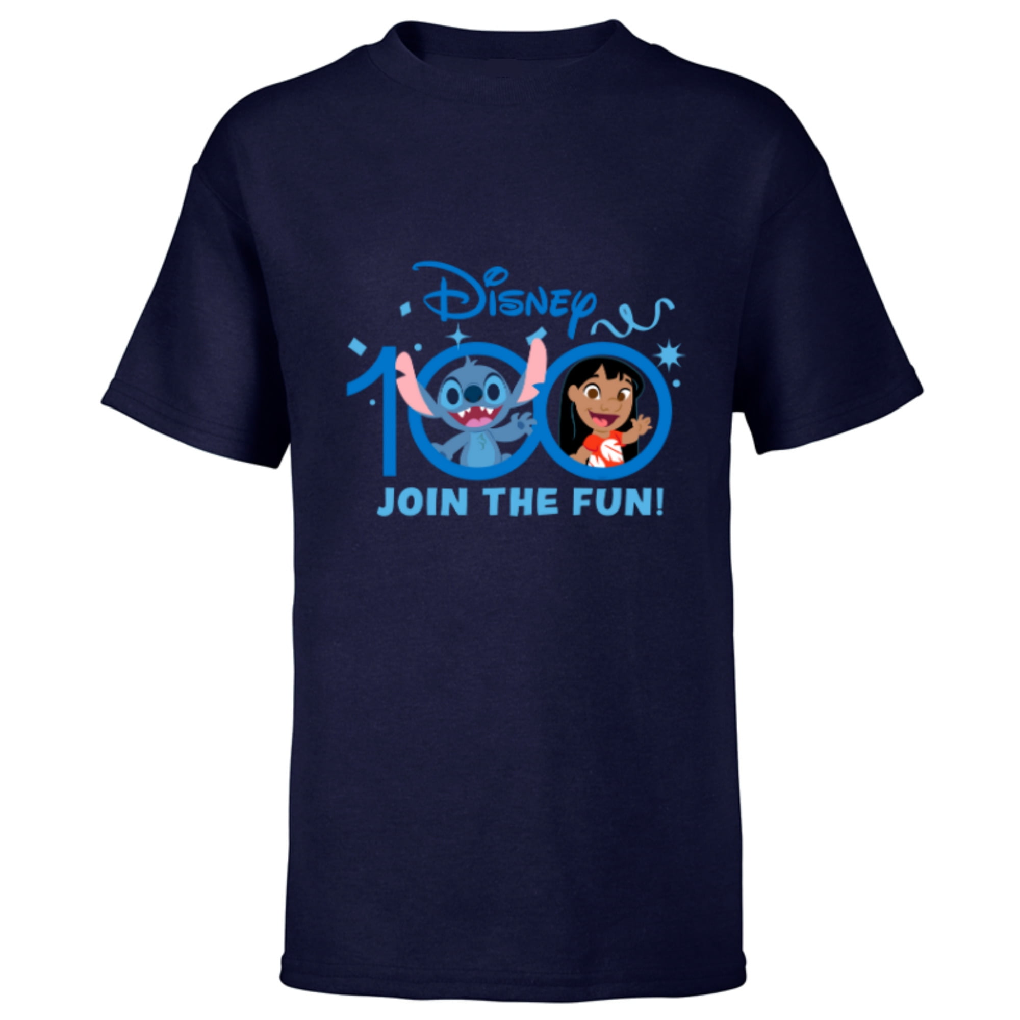 Disney 100 Anniversary Lilo & Stitch Join the Fun D100 Cute - Short ...