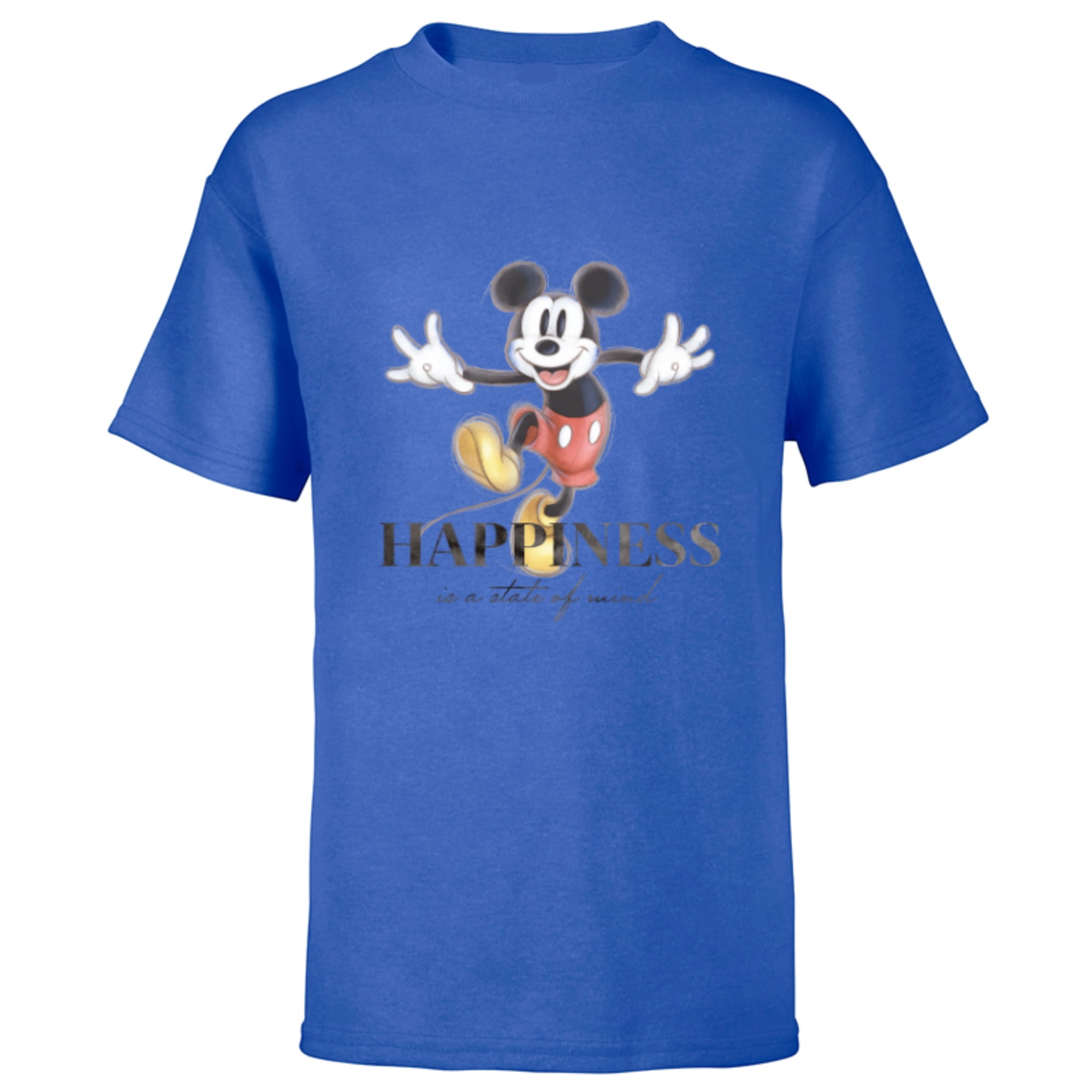 Disney 100 Anniversary Mickey Mouse D100 Quote Happiness - Short Sleeve ...