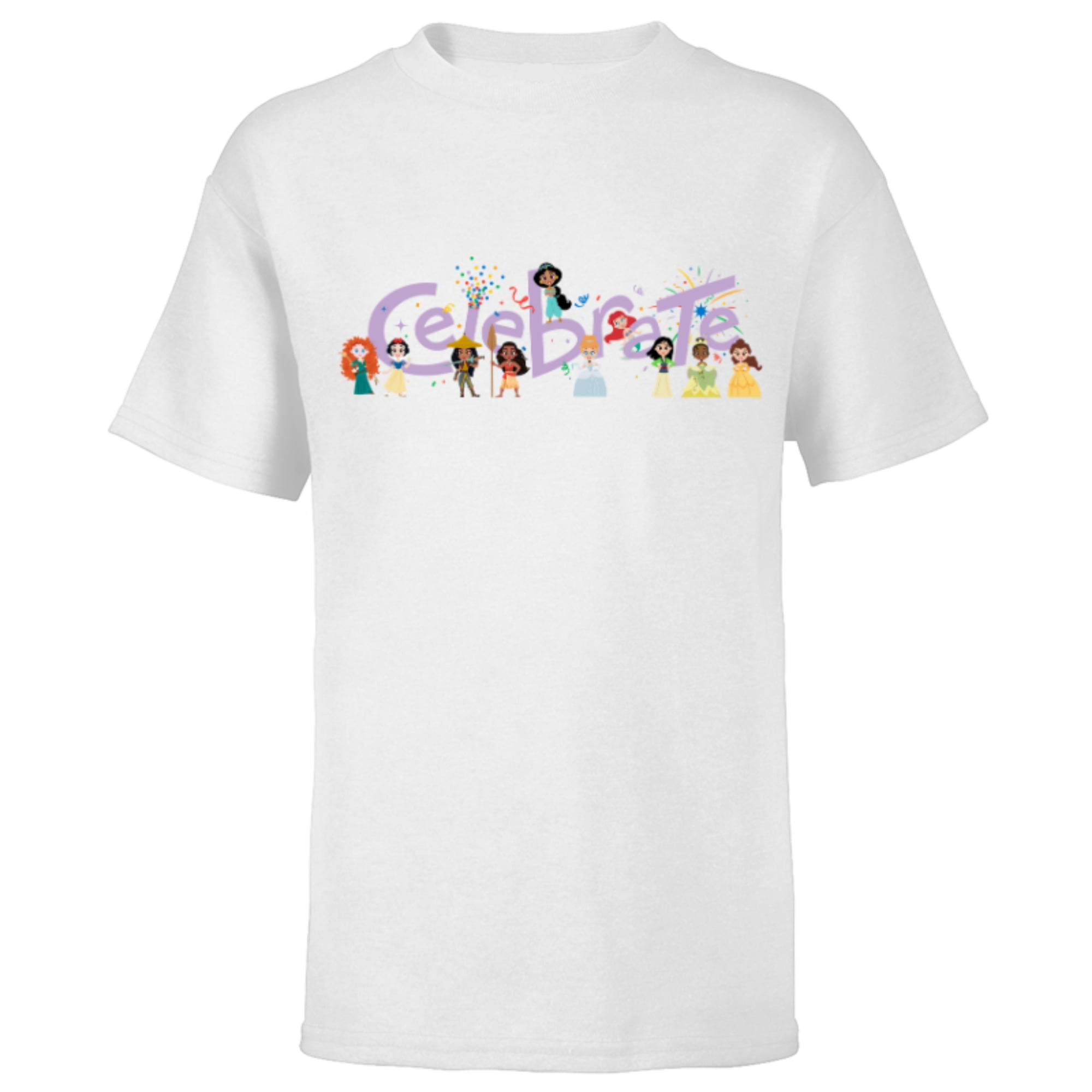 Disney 100 Anniversary Princess Squad Celebrate D100 Cute - Short ...
