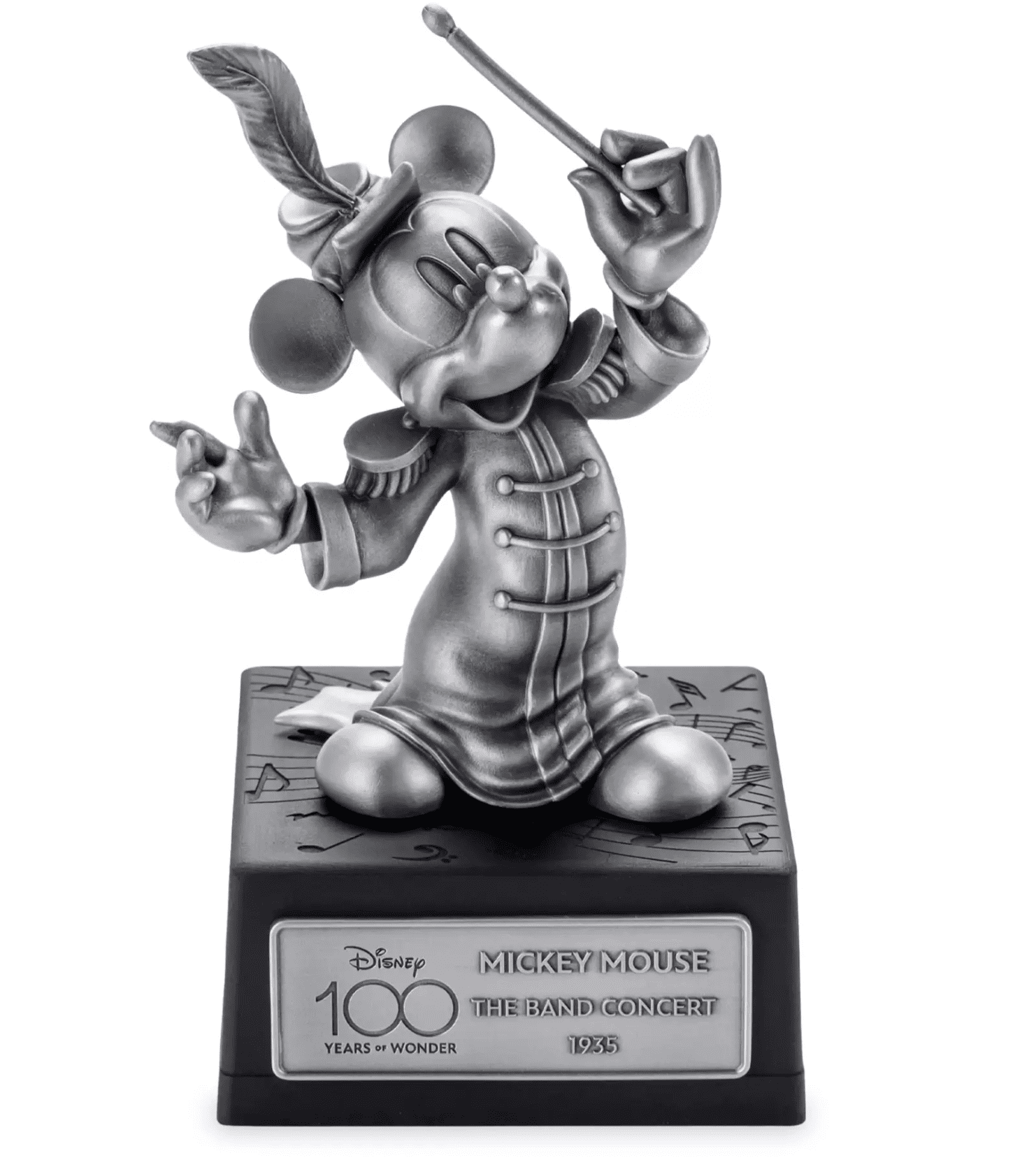 Disney 100 Celebration Mickey Band Concert Figure by Royal Selangor ...