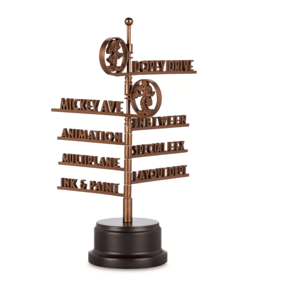 Disney 100 Celebration: Walt Disney Studios Miniature Street Sign Post ...