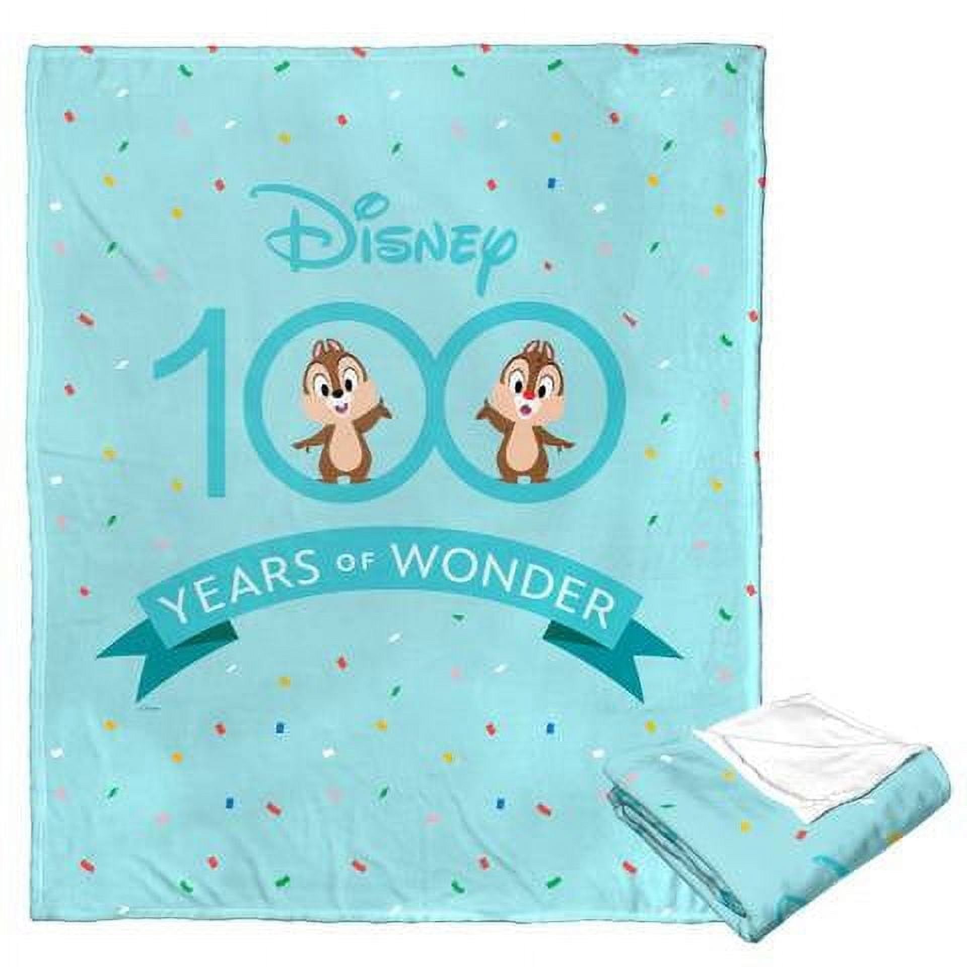 Disney 100 Chipmunk Years Disney Kids Silk Touch Throw Blanket, 50 x 60 ...