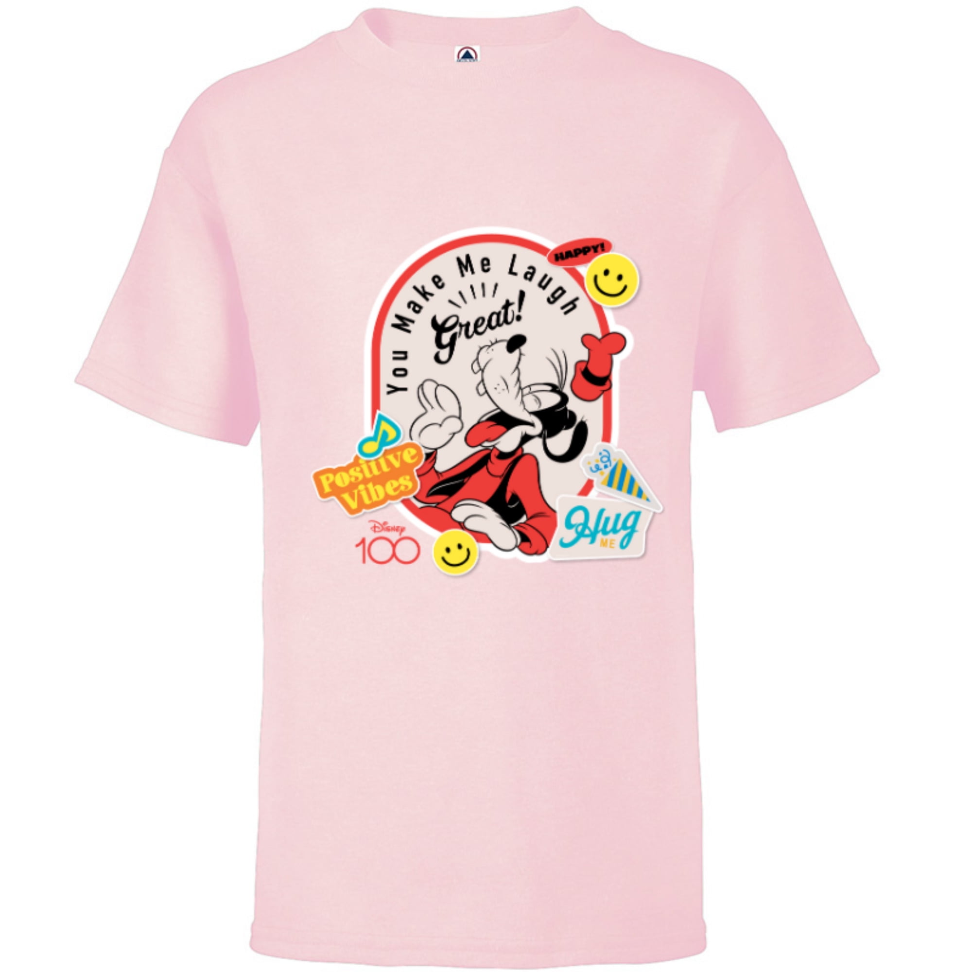 Disney 100 Goofy You Make Me Laugh Happy Faces Stickers D100 - Short ...