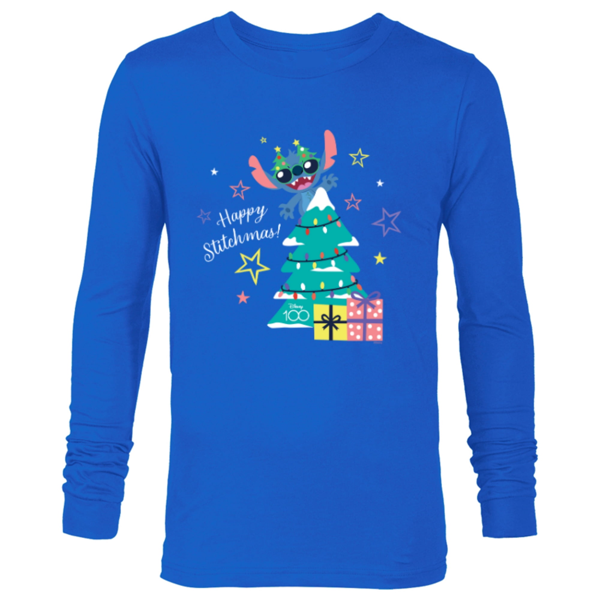Disney 100 Lilo & Stitch Christmas Happy Stitchmas! - Long Sleeve T ...