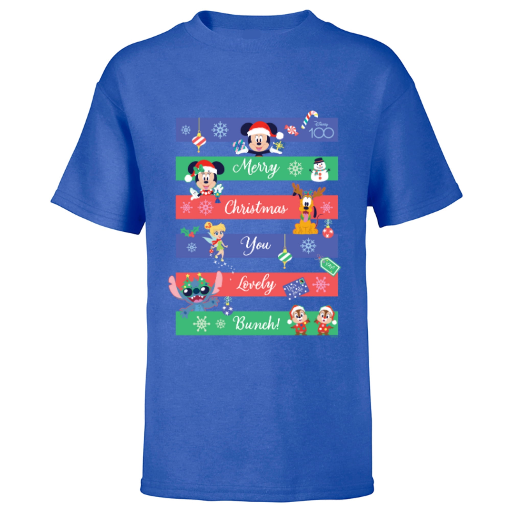 Disney 100 Mickey & Friends Merry Christmas You Lovely Bunch - Short ...